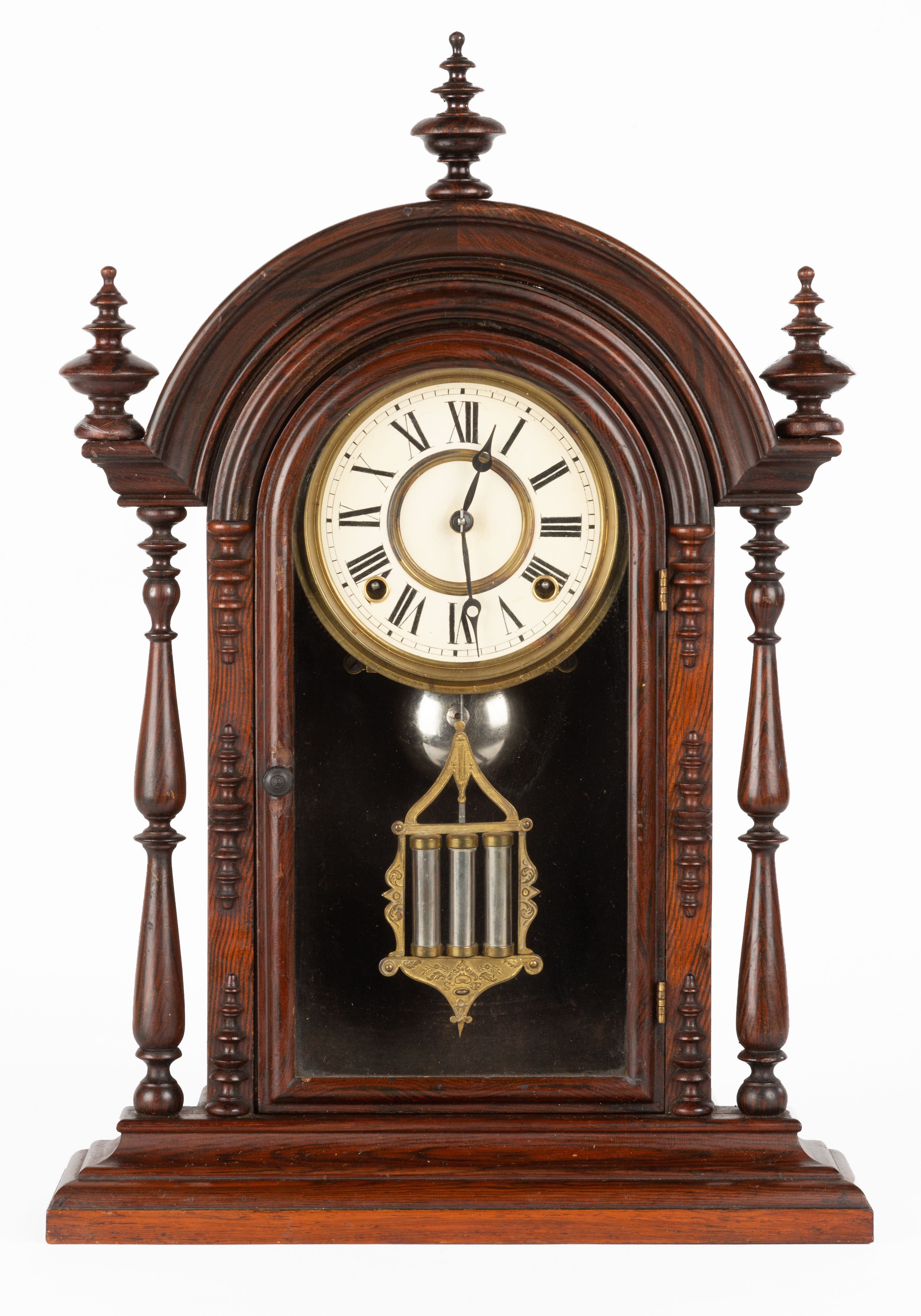 Welch Spring Co. Parepa VP Shelf Clock | Cottone Auctions