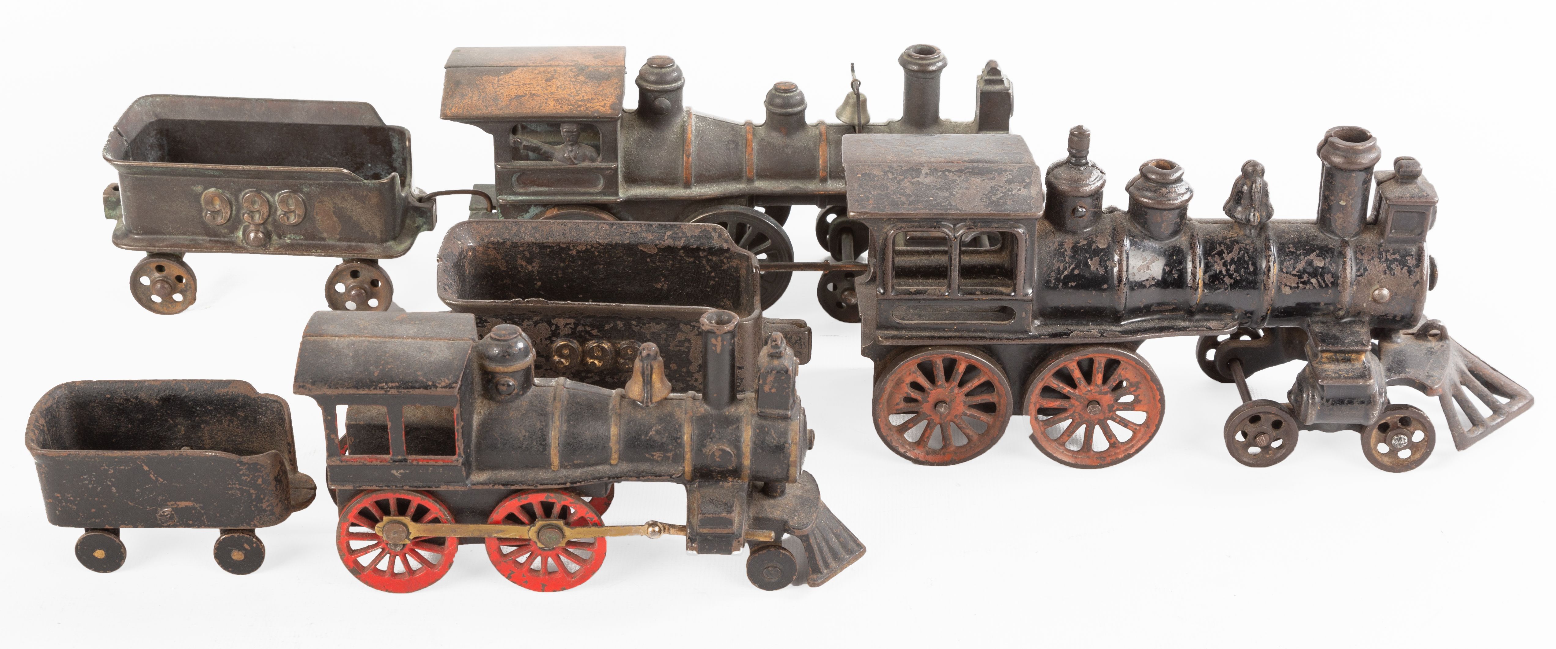 Cast Iron Toy Trains | Cottone Auctions