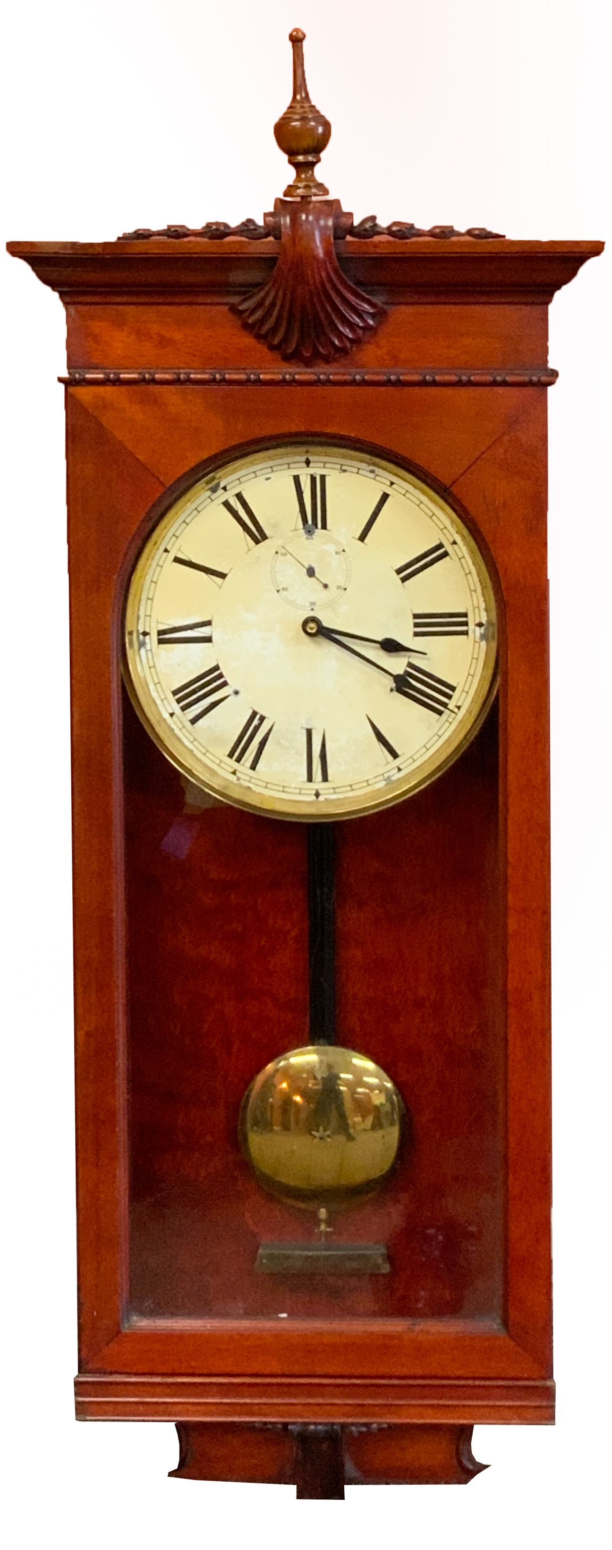 NY Std. Wa. Co. Electric Wall Clock | Cottone Auctions