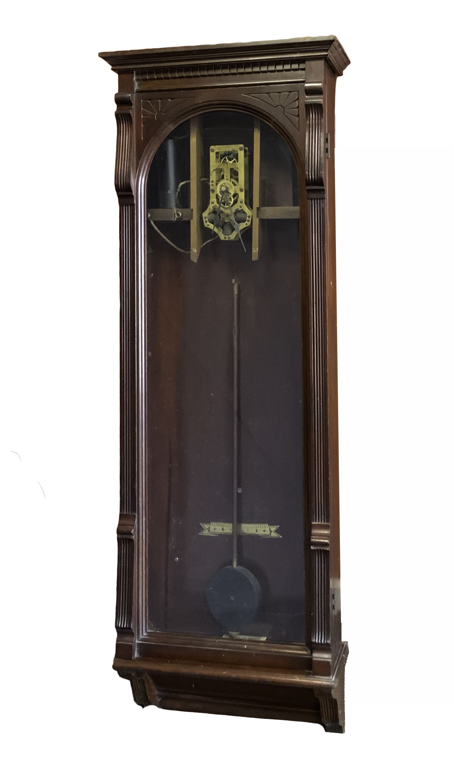 Self Winding Wall Clock | Cottone Auctions