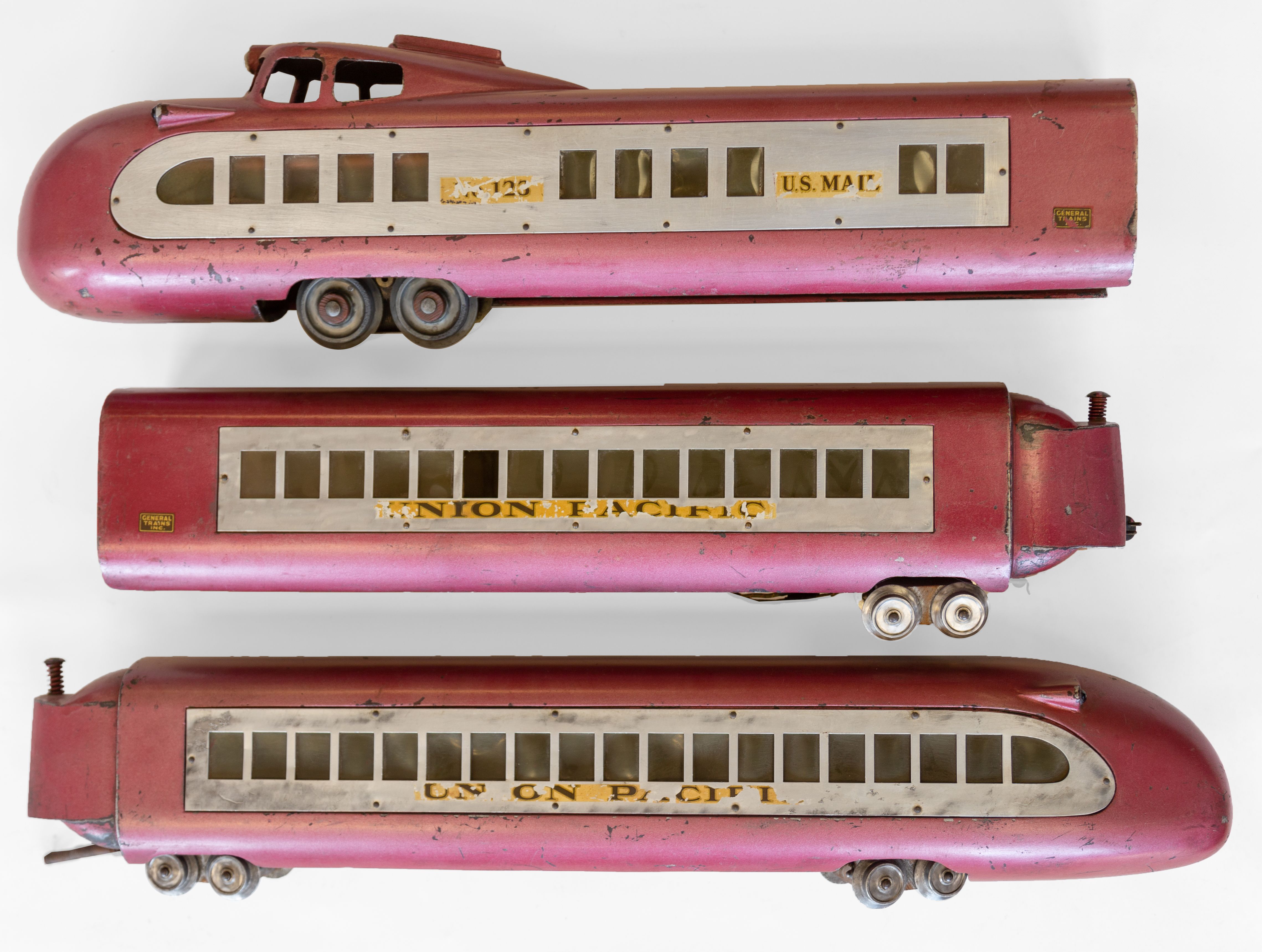 General Trains & Company No. 123 U.S. Mail Union Pacific Train Set ...