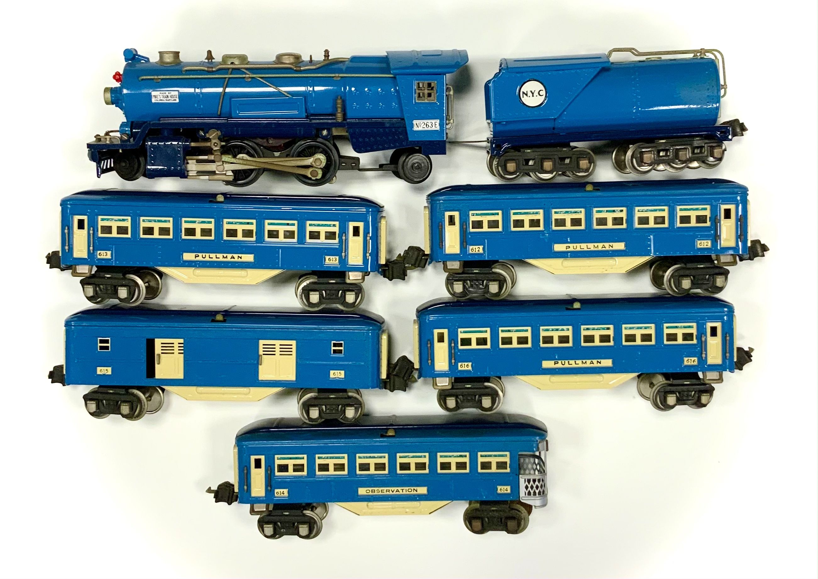 Mike's Train House No. 263E O Gauge Train | Cottone Auctions