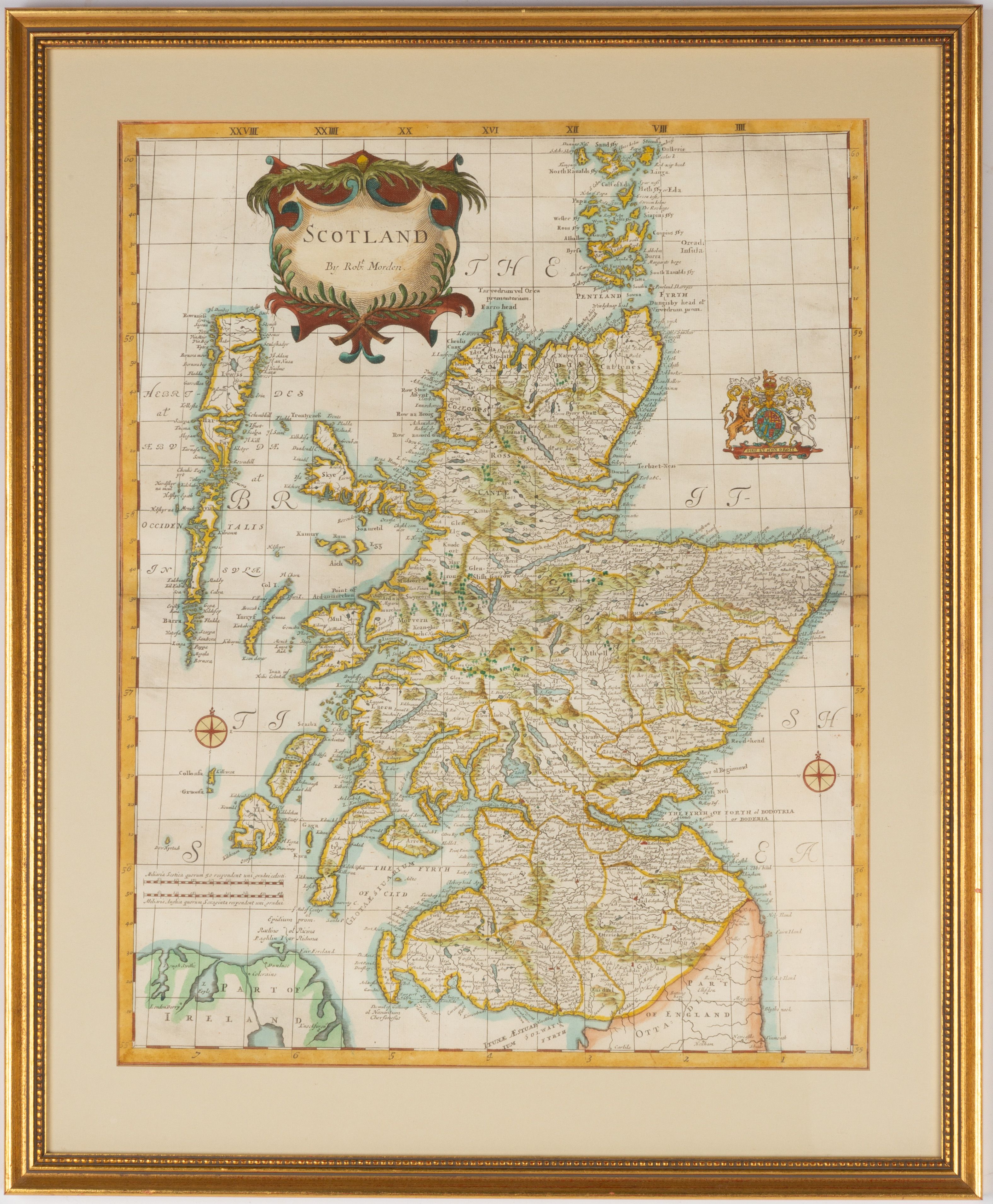 Robert Morden (c. 1650-1703) Map of Scotland | Cottone Auctions