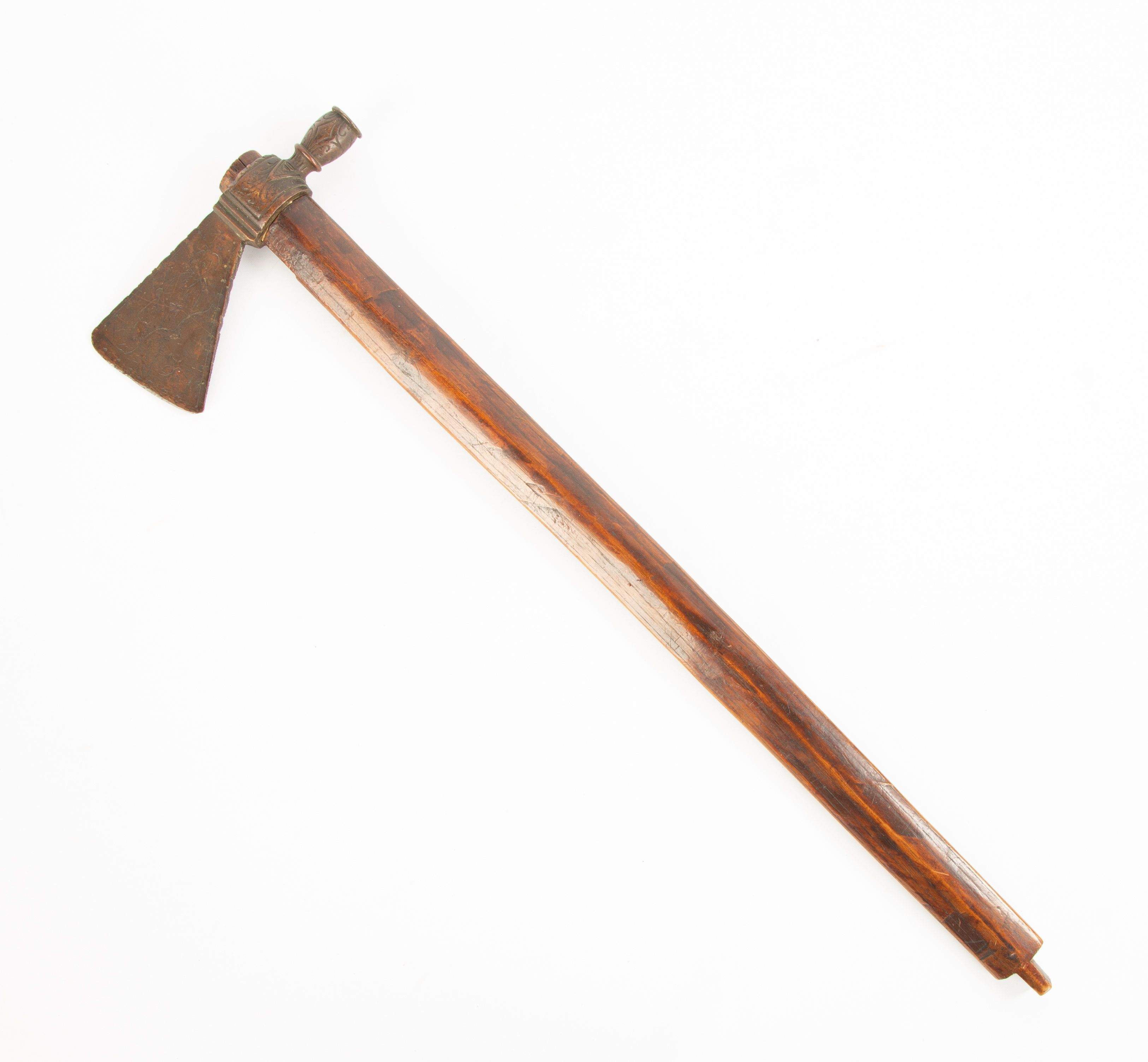 Native American, Upper Great Lakes Pipe & Tomahawk | Cottone Auctions