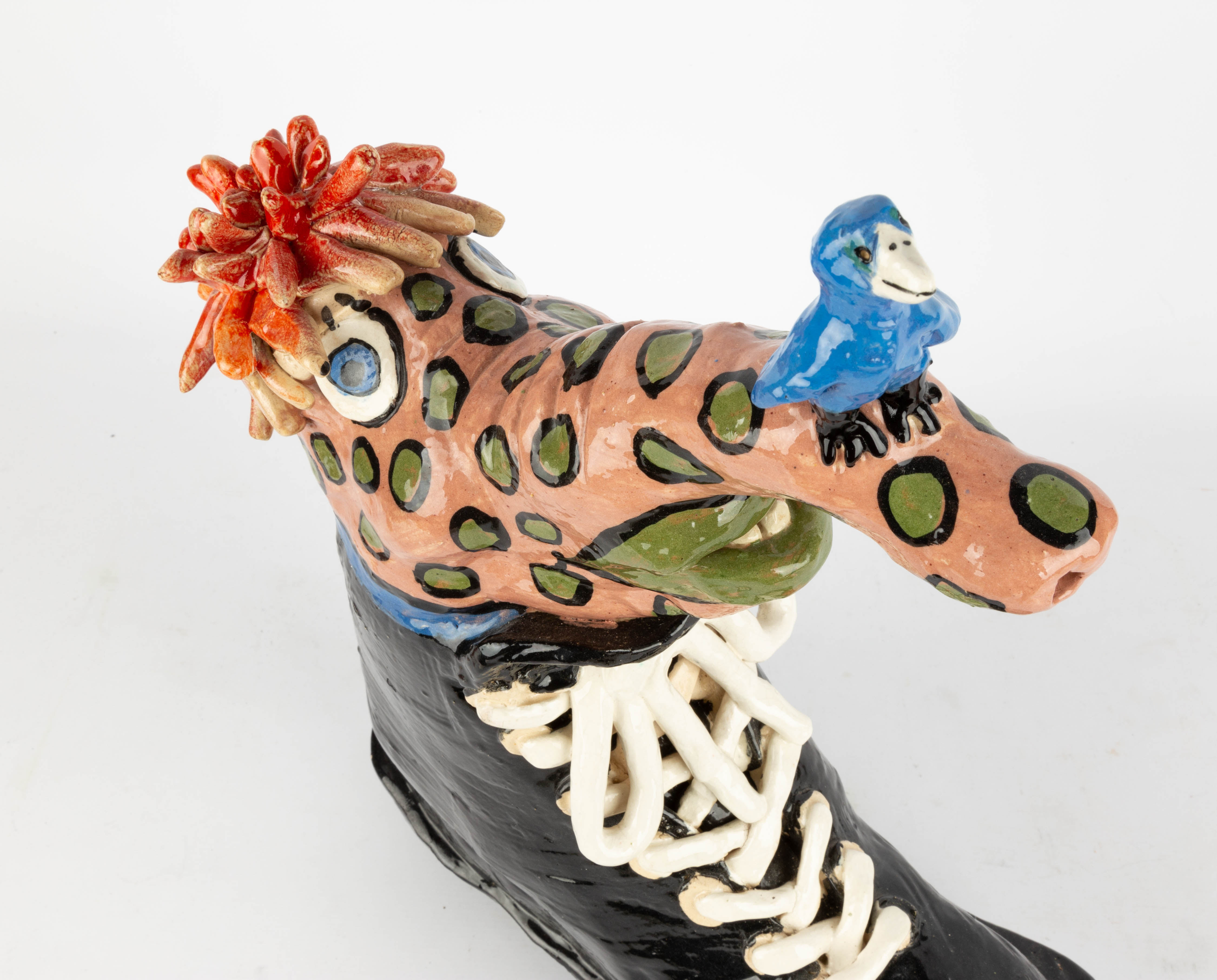 Bill Stewart Glazed Earthenware Sculpture | Cottone Auctions