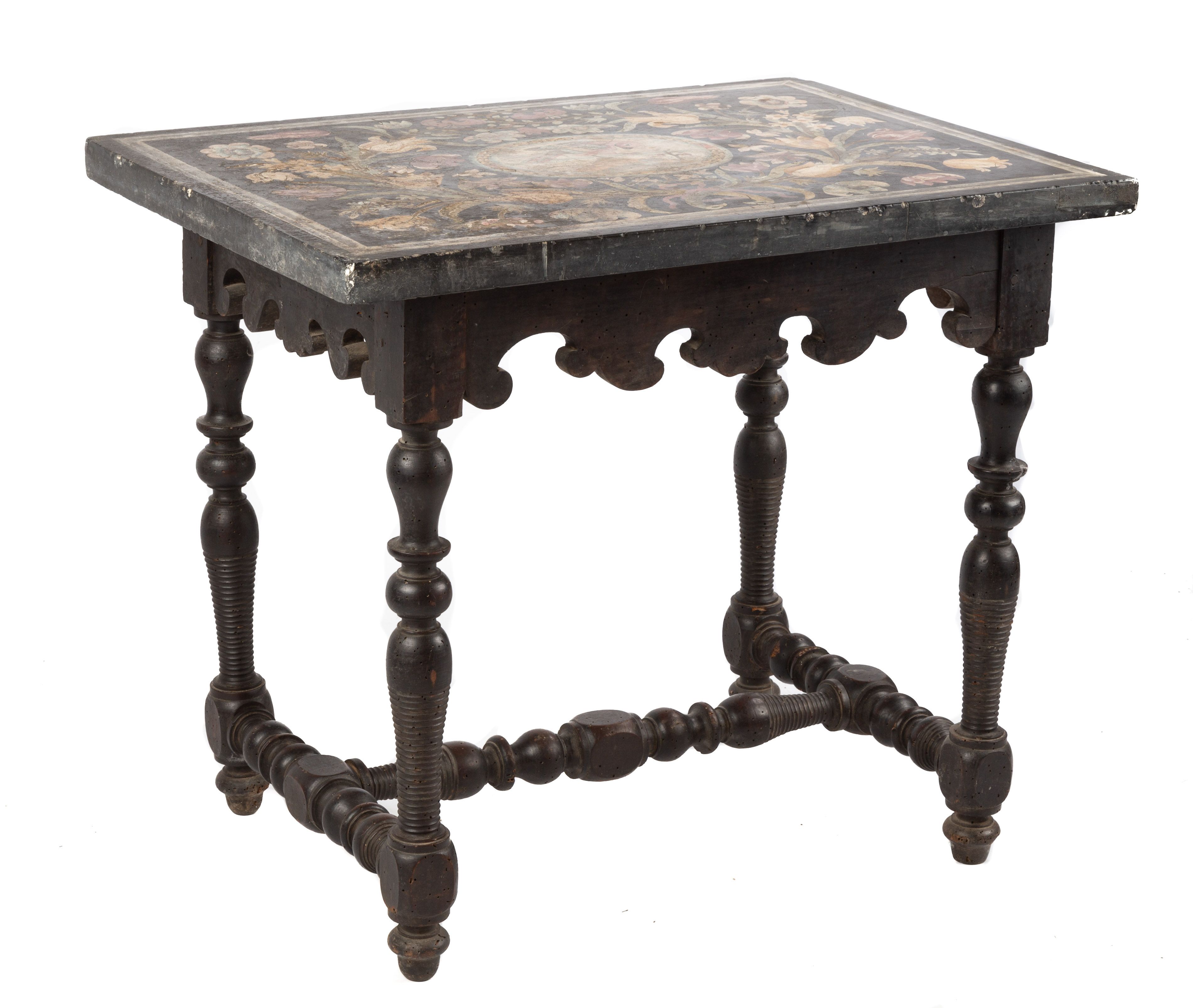 17th/18th Century Scagliola Table | Cottone Auctions