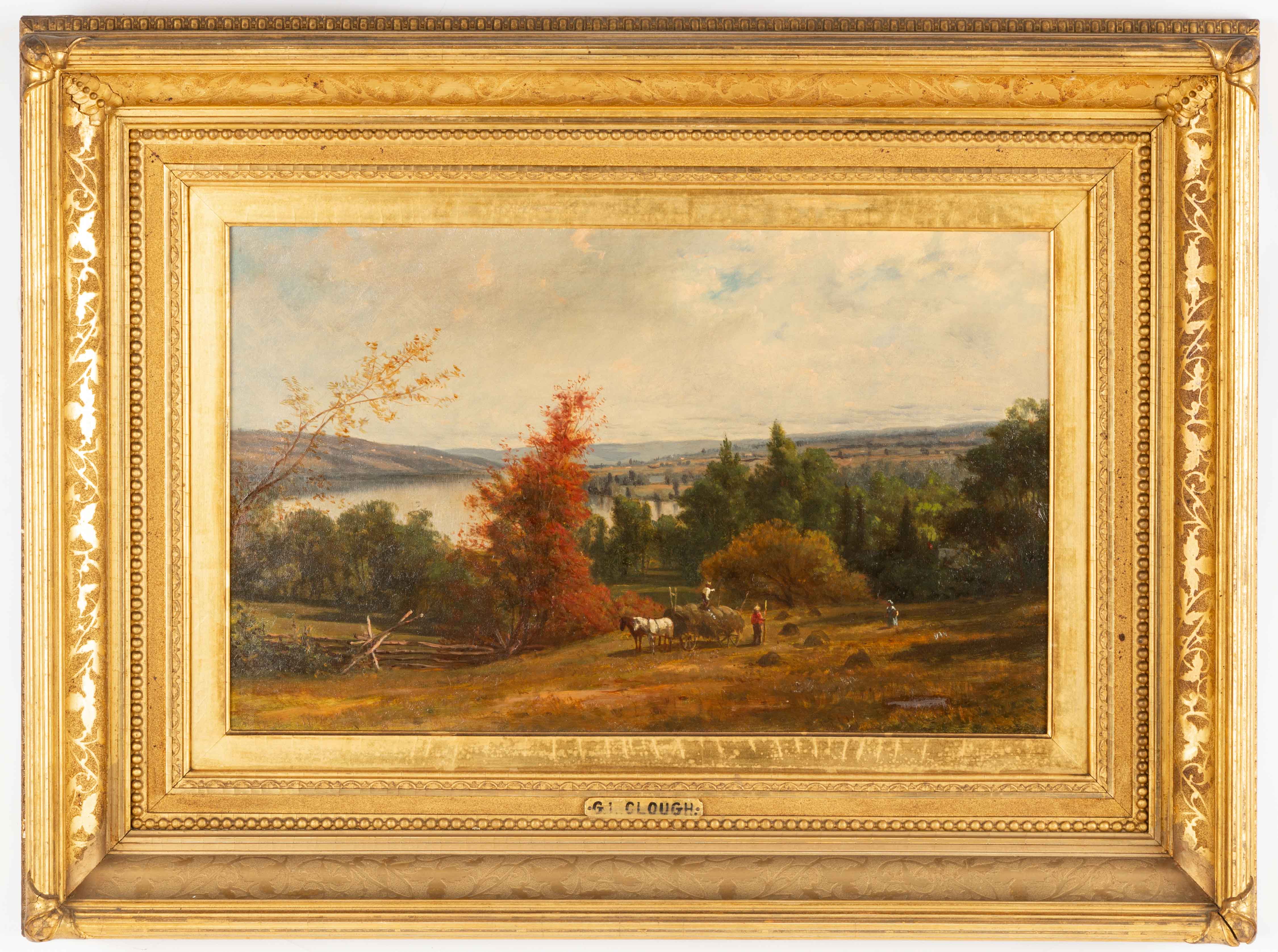 Attributed to George Clough (American, 1824-1901) Finger Lakes Region ...