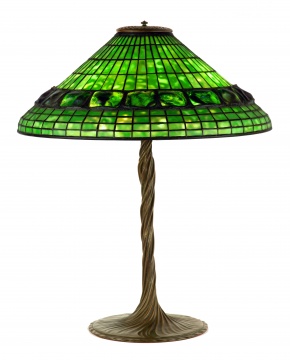 A Fine Tiffany Studios, New York 'Turtleback Tile' Table Lamp | Cottone ...