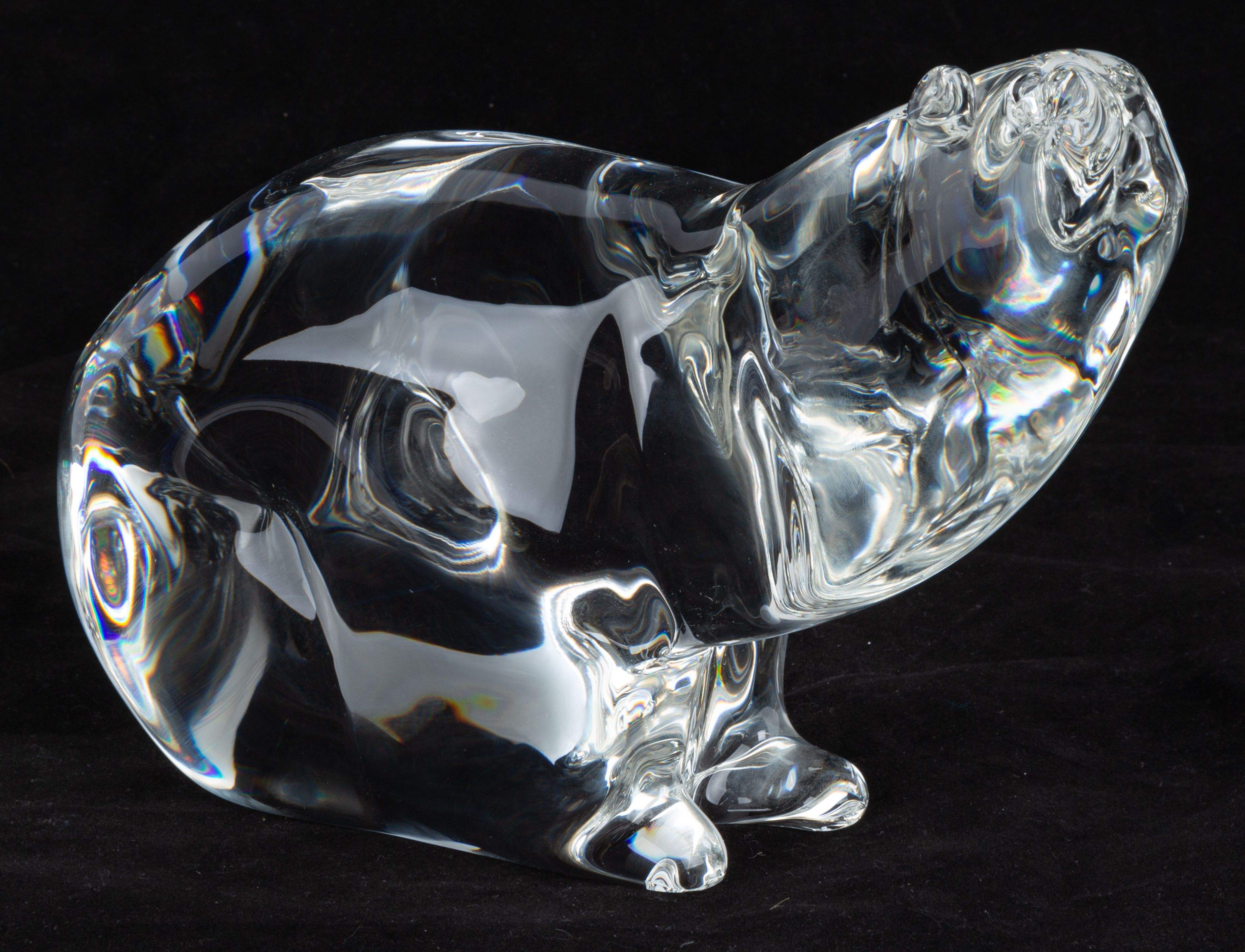 Steuben Great Polar Bear | Cottone Auctions
