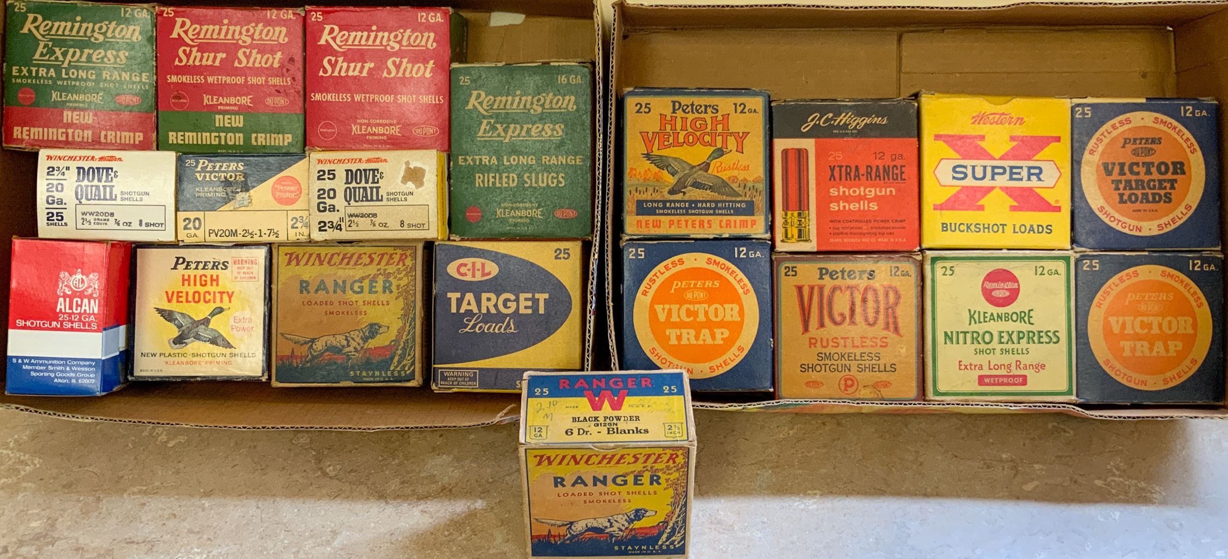 Group of Shotgun Shell Boxes | Cottone Auctions