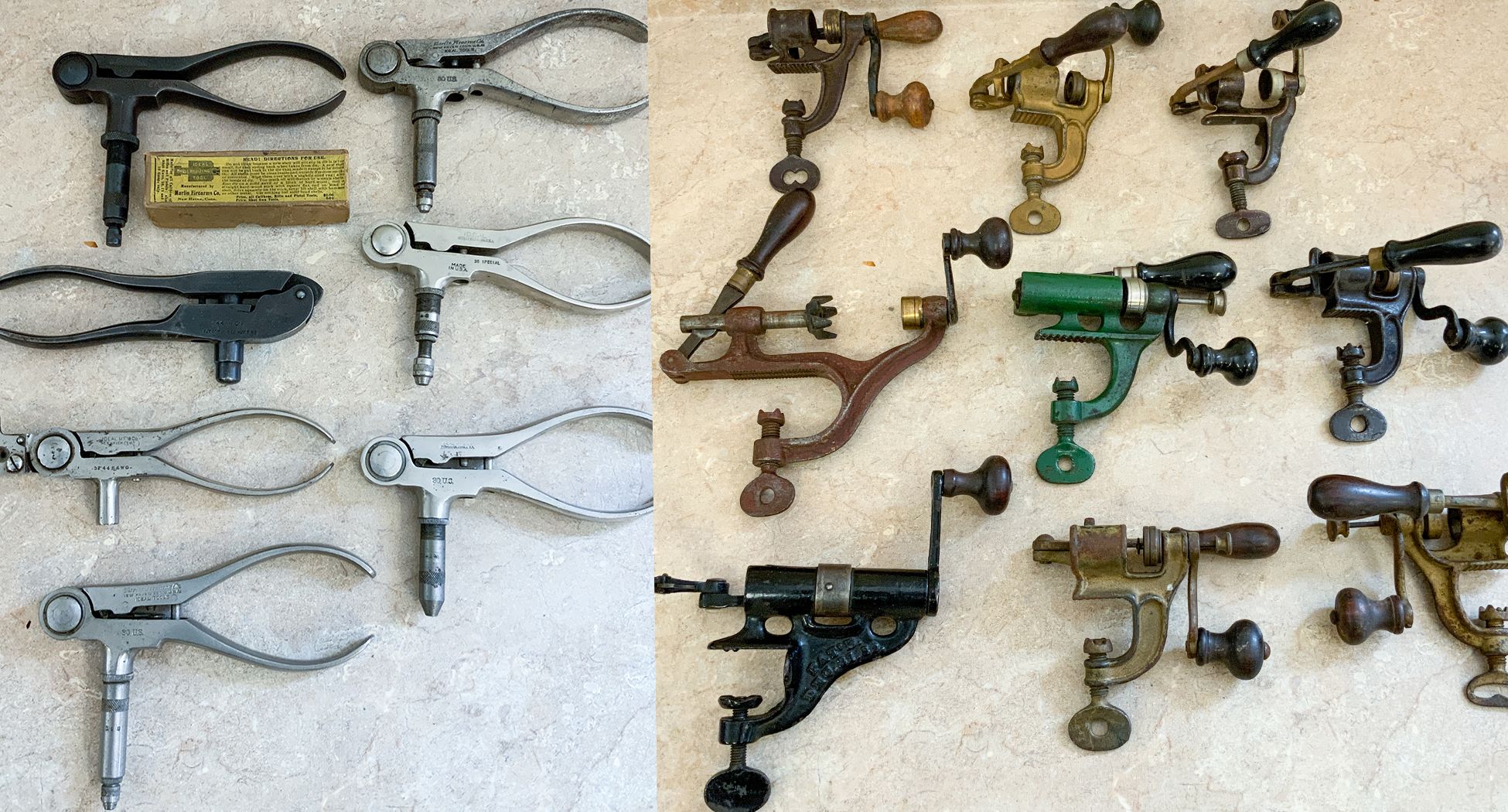 (7) Ideal Manufacturing Reloading Tools, (9) Shotgun Shell Reloading ...