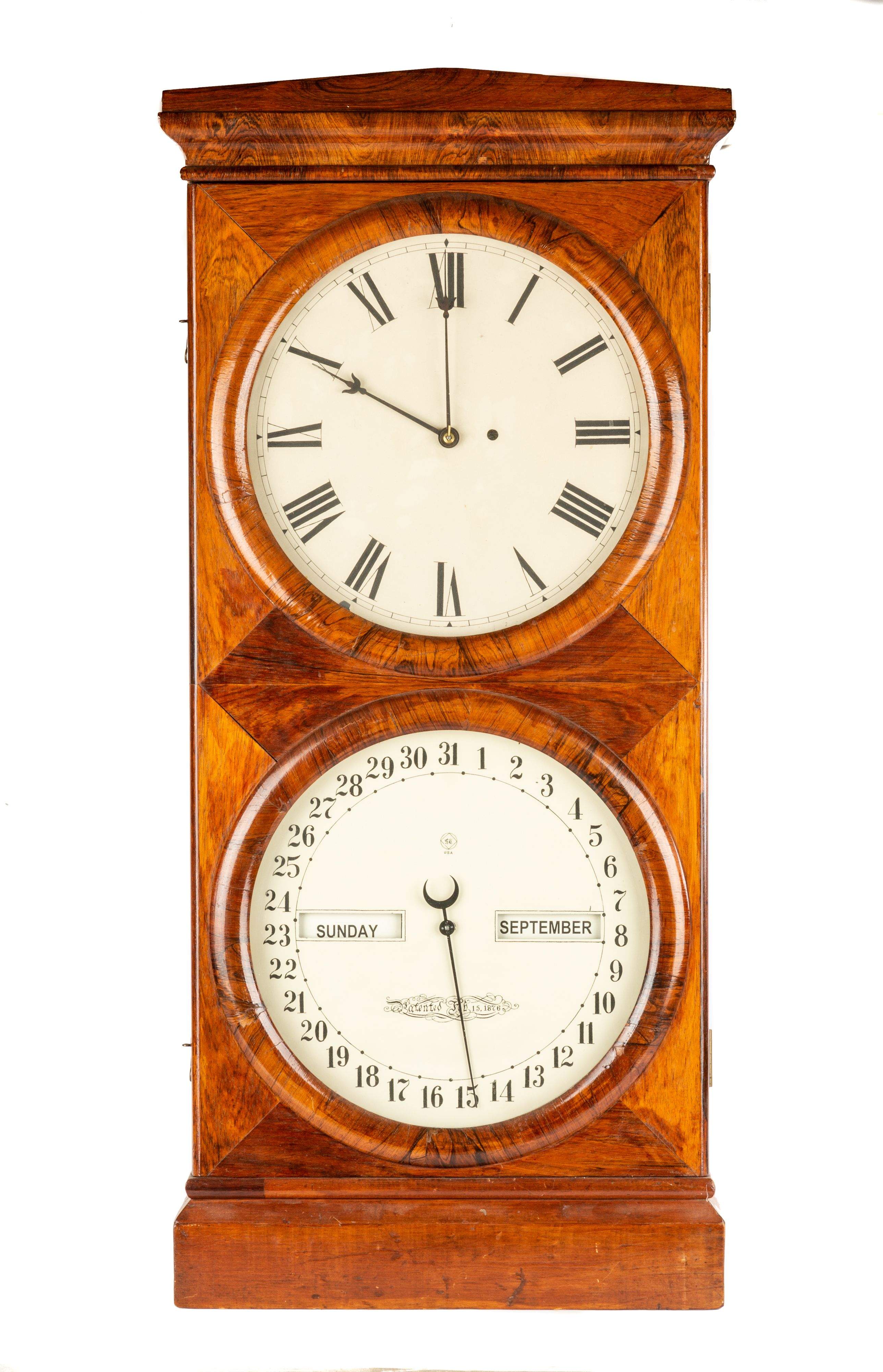 Seth Thomas Calendar Shelf Clock | Cottone Auctions