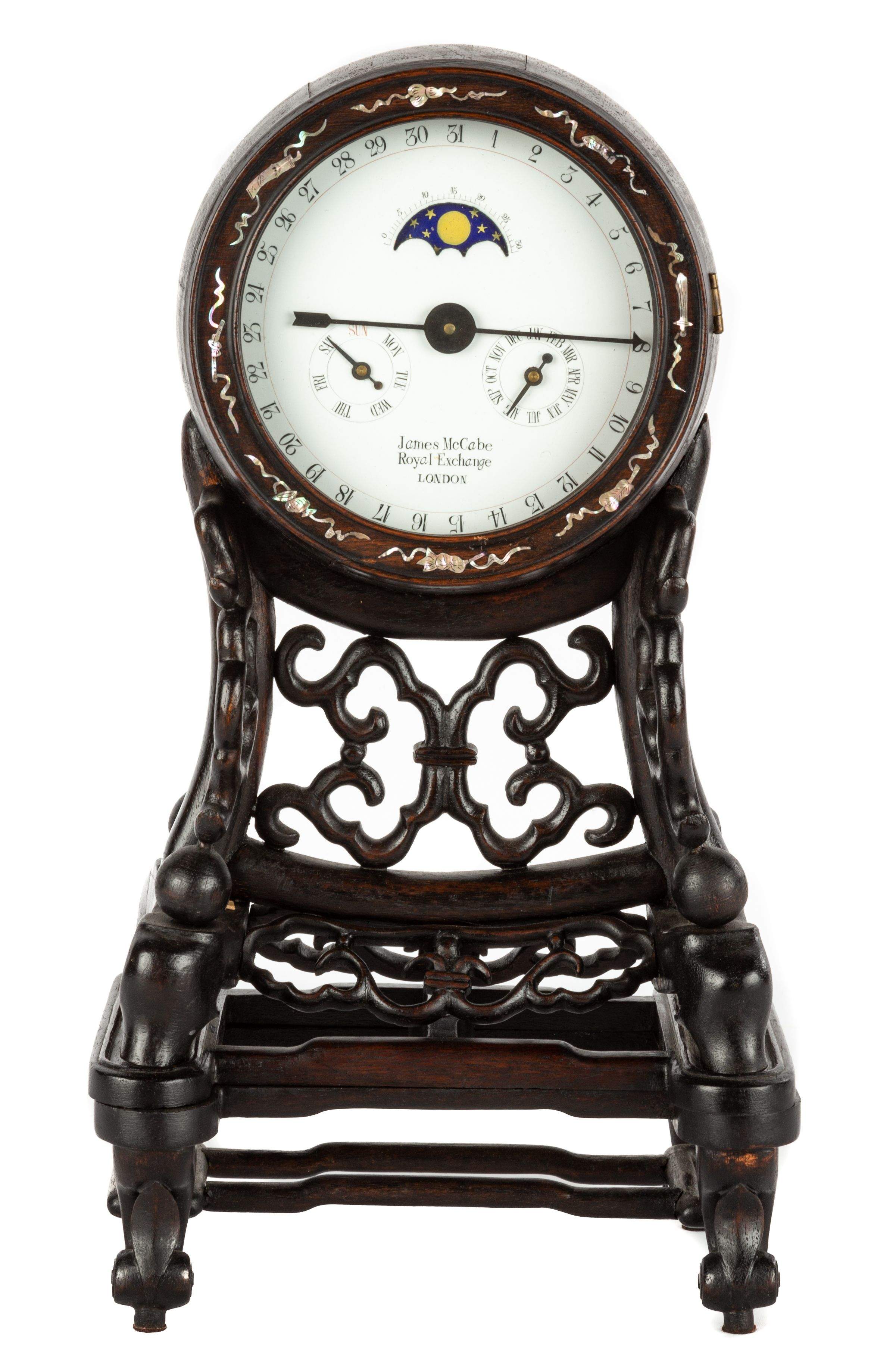 James Mccabe, Royal Exchange, London Shelf Clock | Cottone Auctions