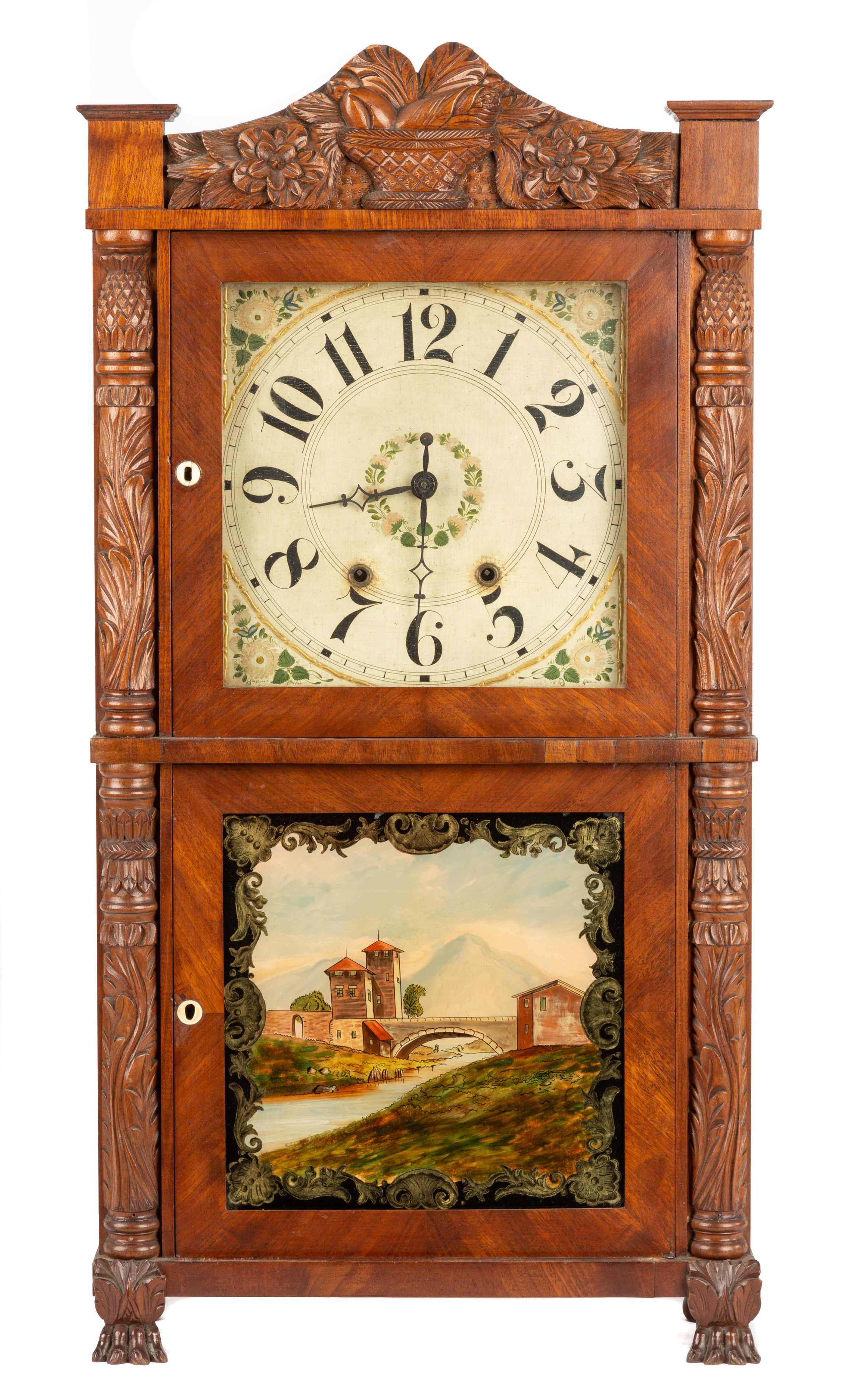 Hopkins and Alfred Shelf Clock | Cottone Auctions