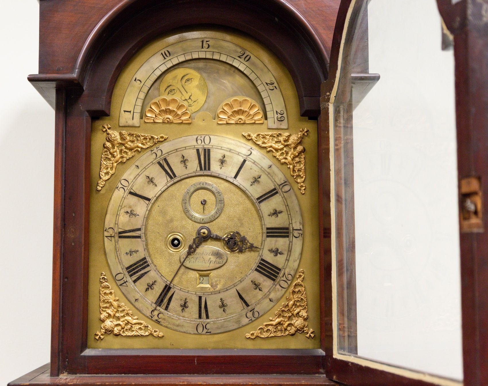 Peter Stretch, Philadelphia, Tall Case Clock | Cottone Auctions