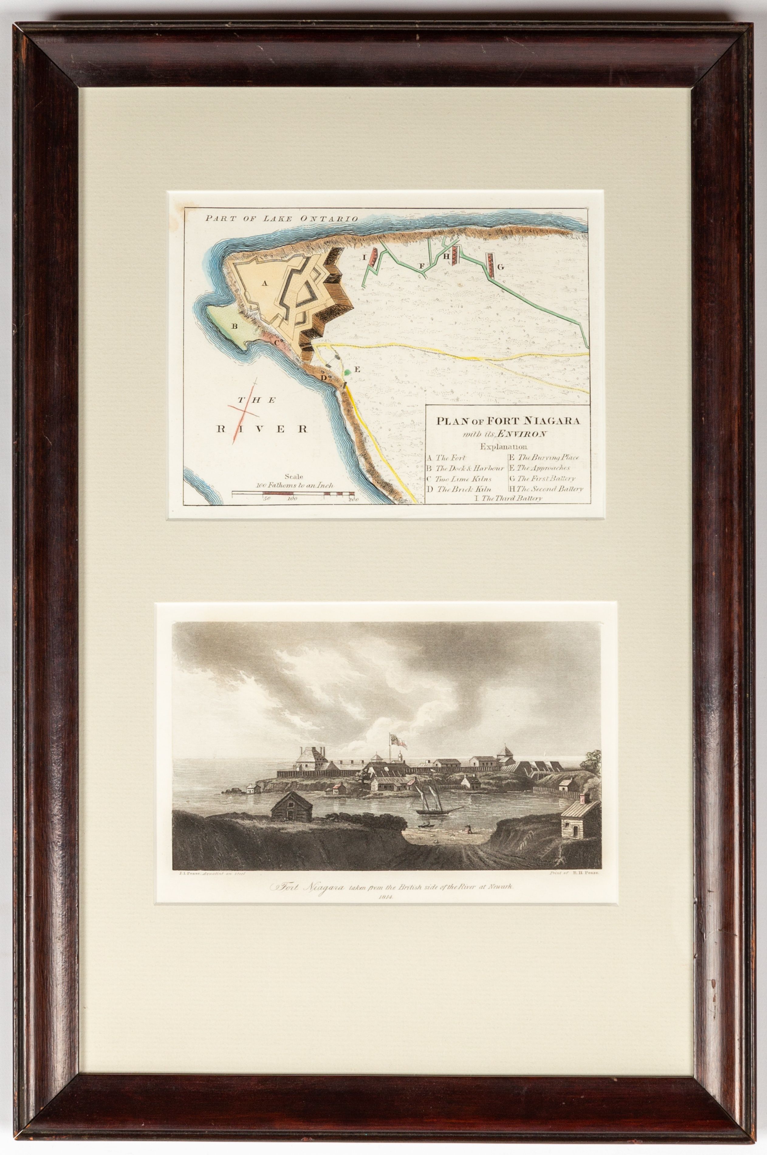 Fort Niagara Prints & 1798 Part of the United States of North America ...