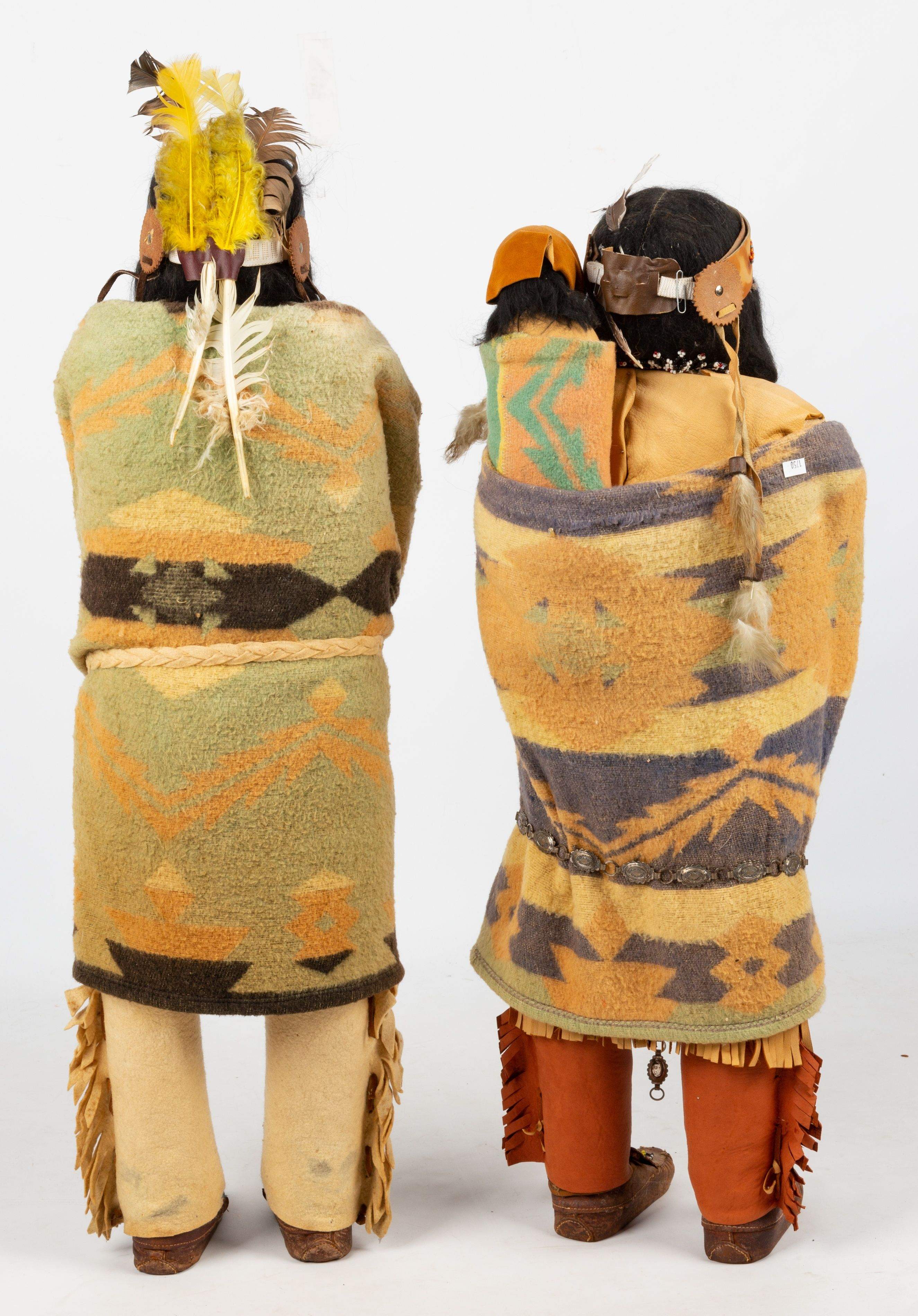 Large Skookum Store Display Native Americans | Cottone Auctions