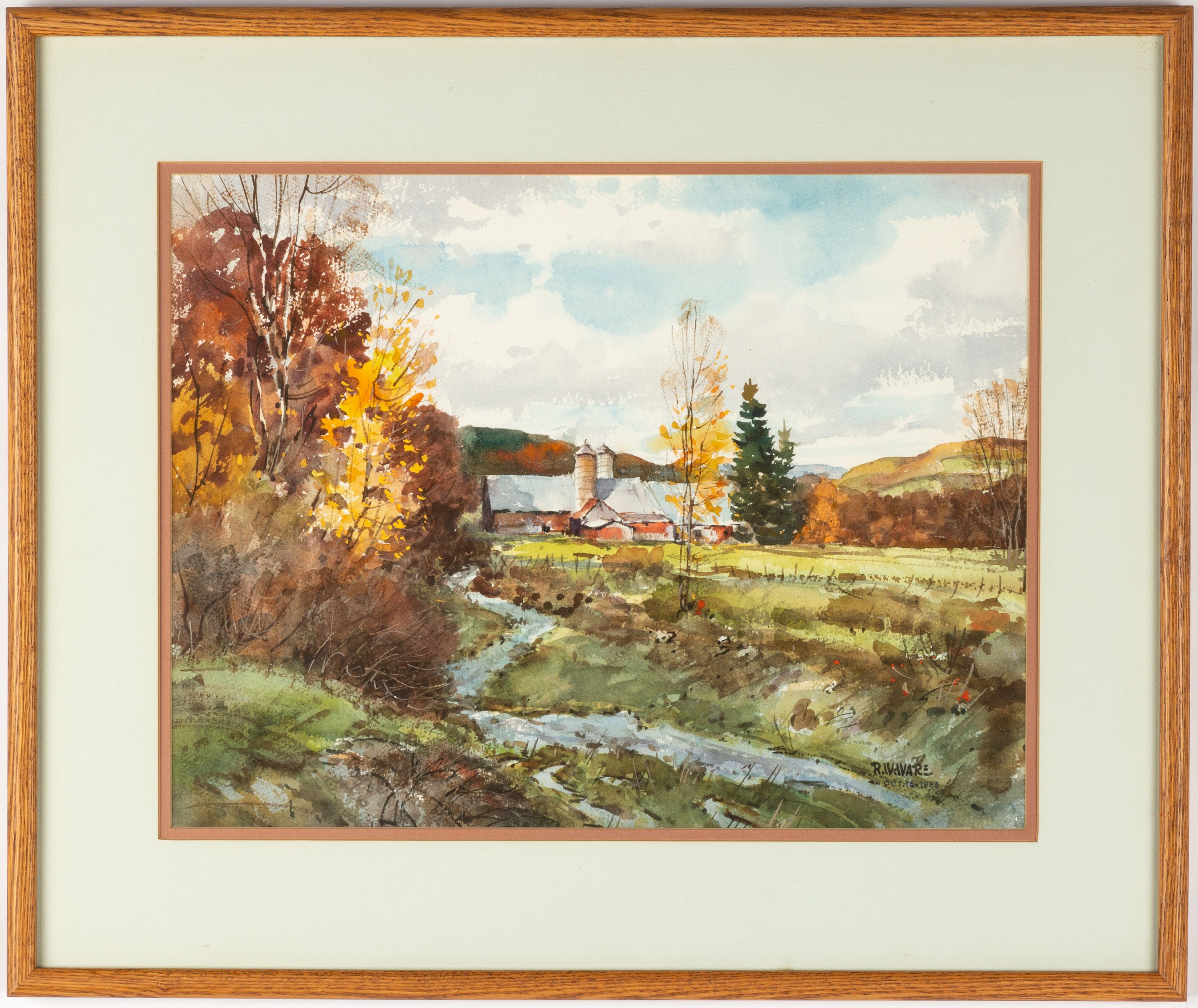 Richard Ware (American, 1913 - 2011) Near Cooperstown, New York ...