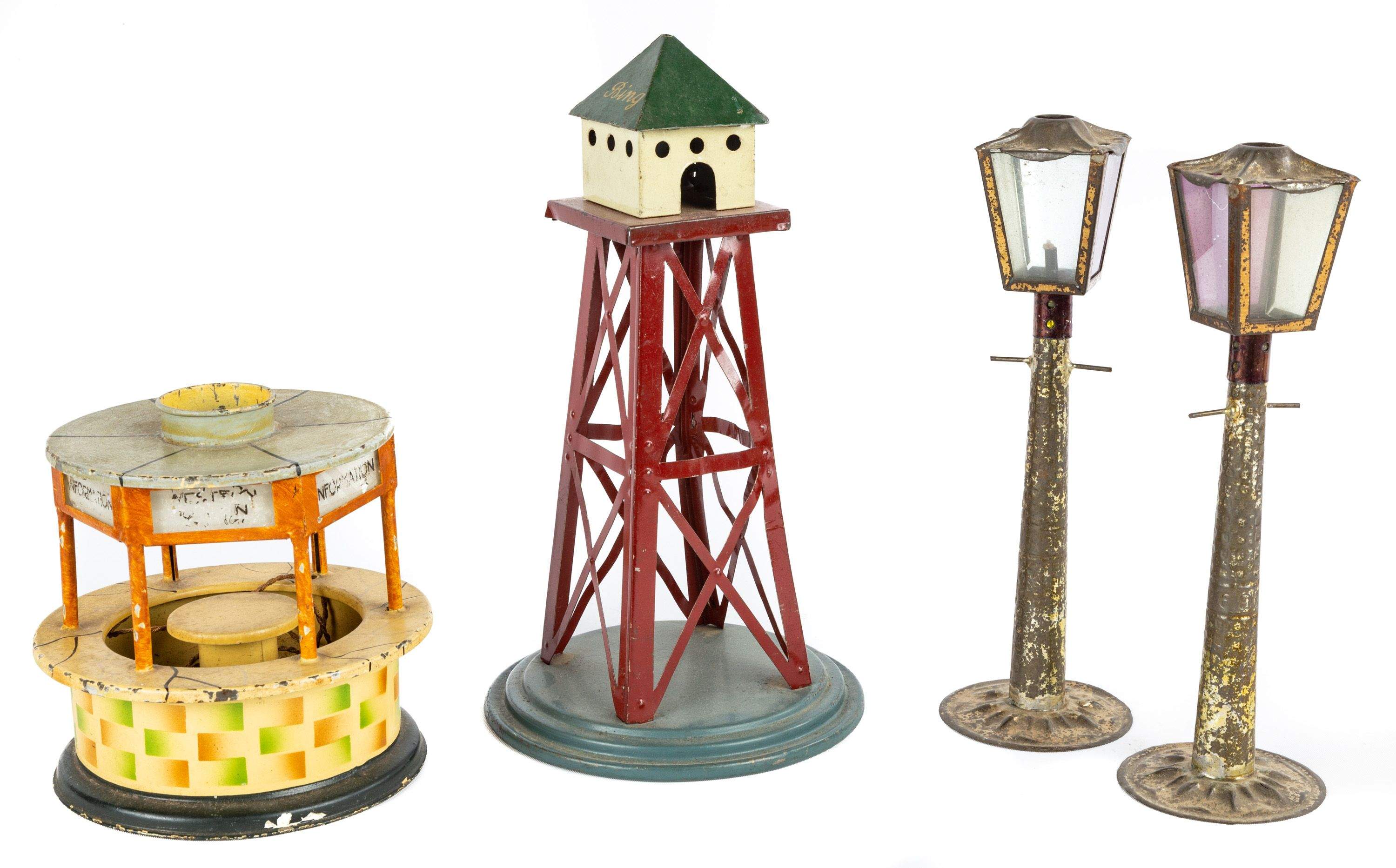 German Tin Train Accessories | Cottone Auctions