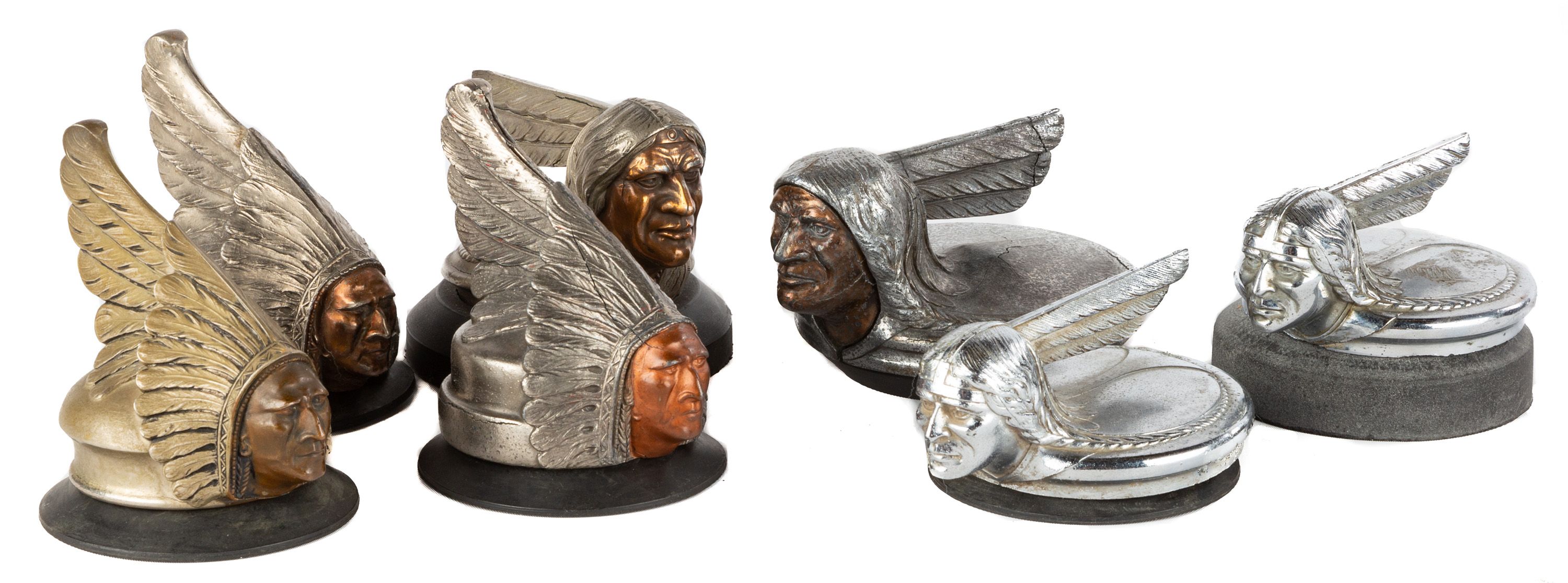 (7) Vintage Pontiac Radiator Caps | Cottone Auctions