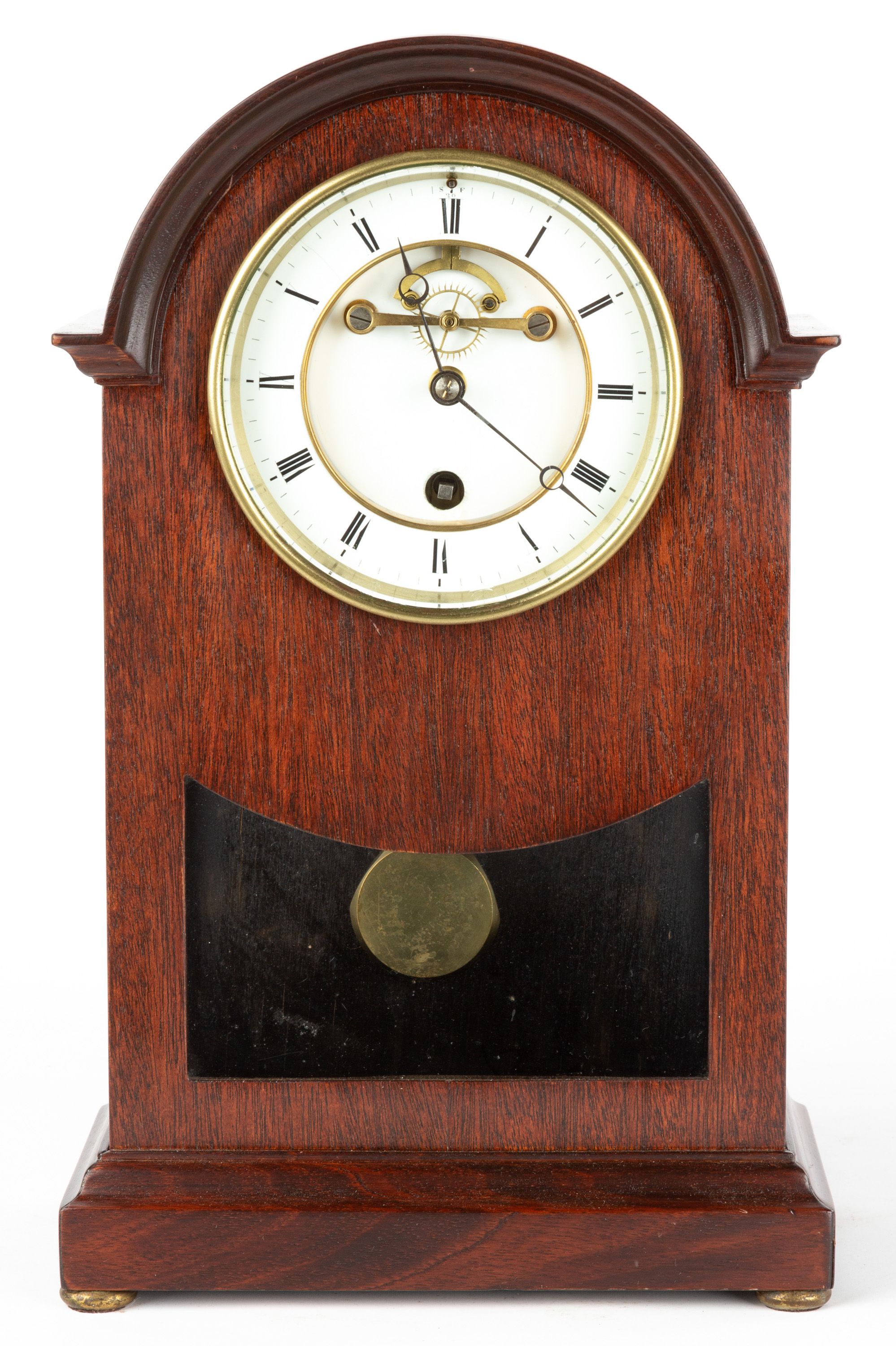 Mahogany Shelf Clock | Cottone Auctions