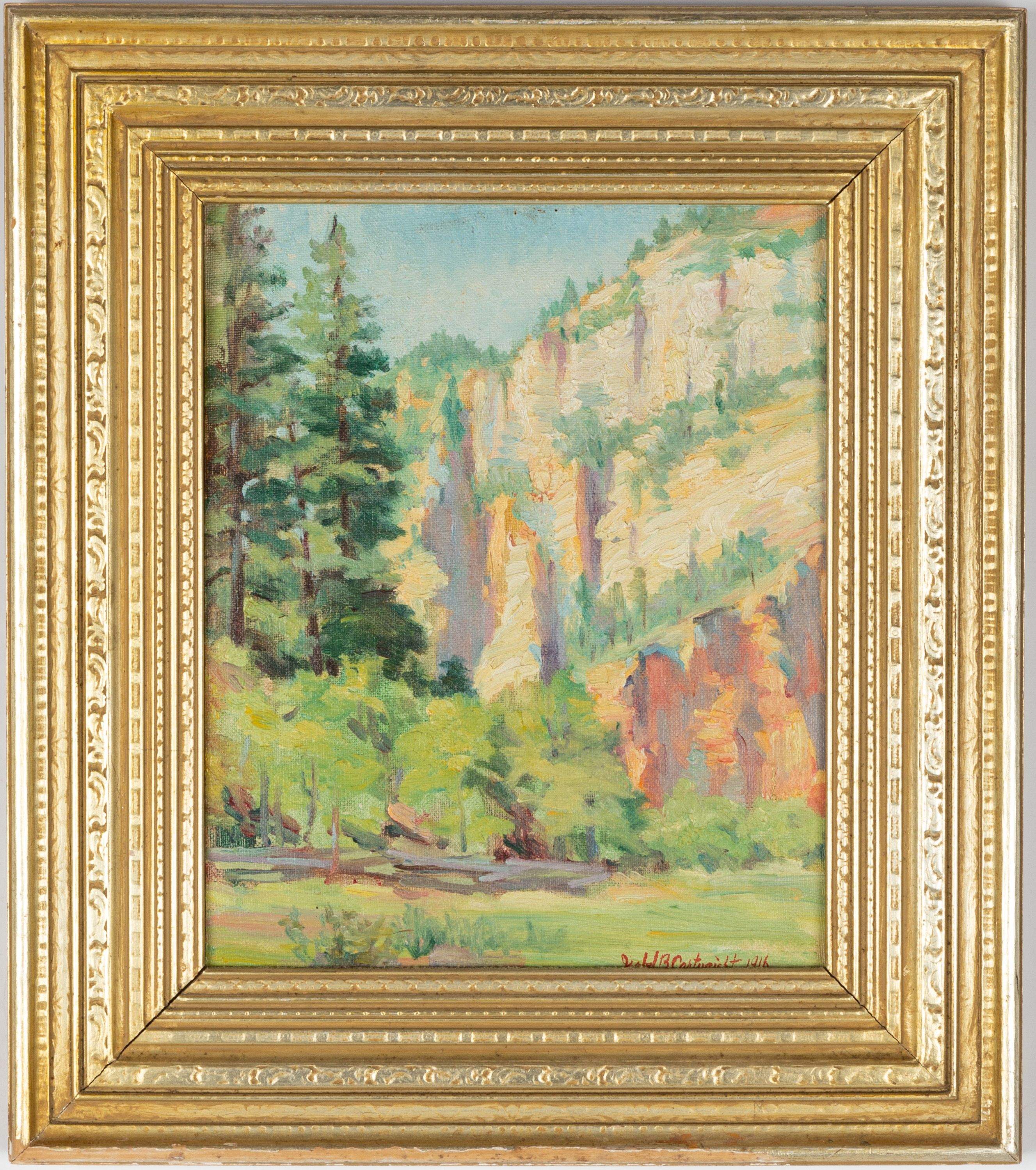 Isabel Parke Branson Cartwright (American, 1885-1966) Landscape ...