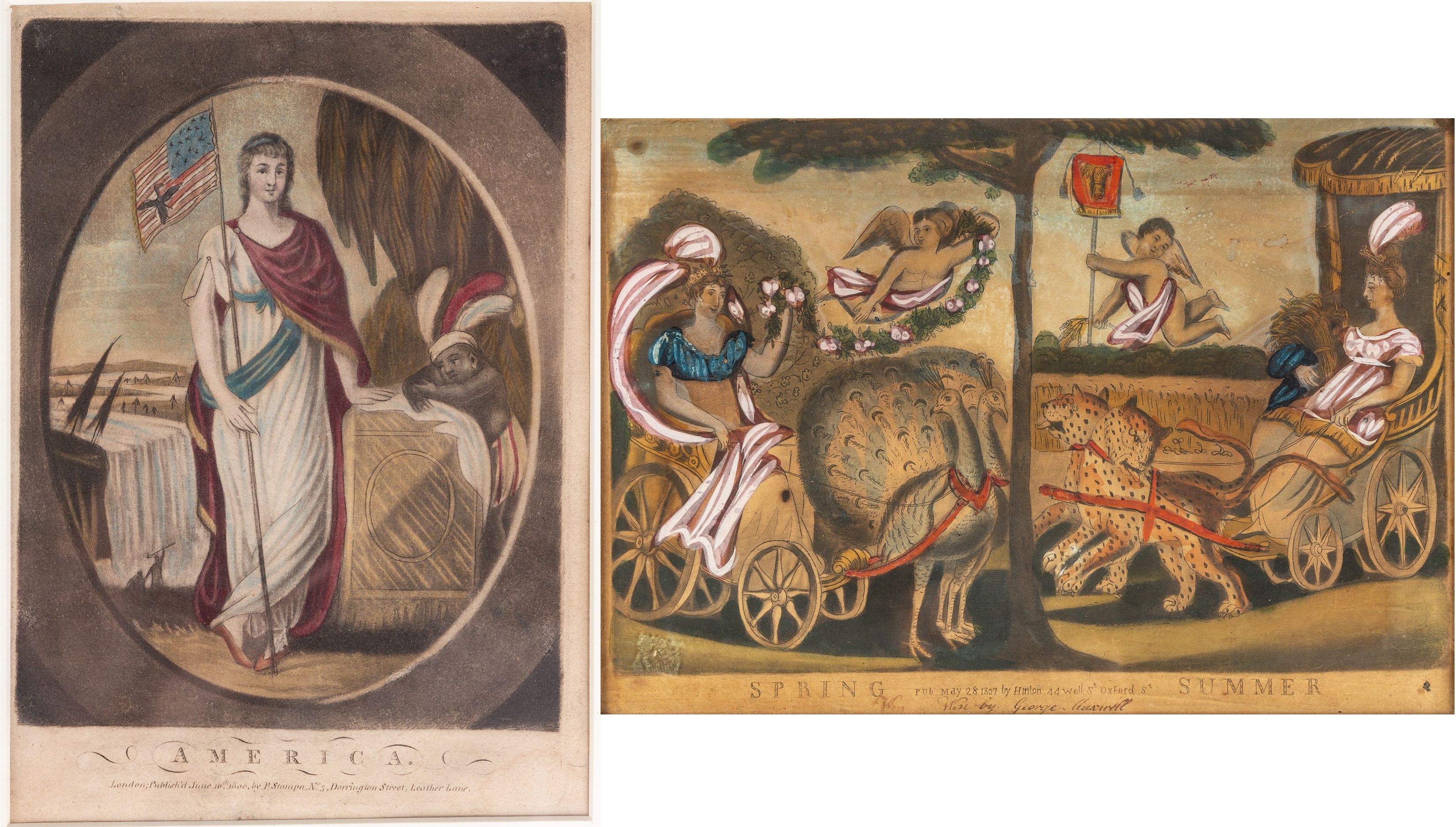 George Maxwell & Patriotic Hand-Colored Prints | Cottone Auctions