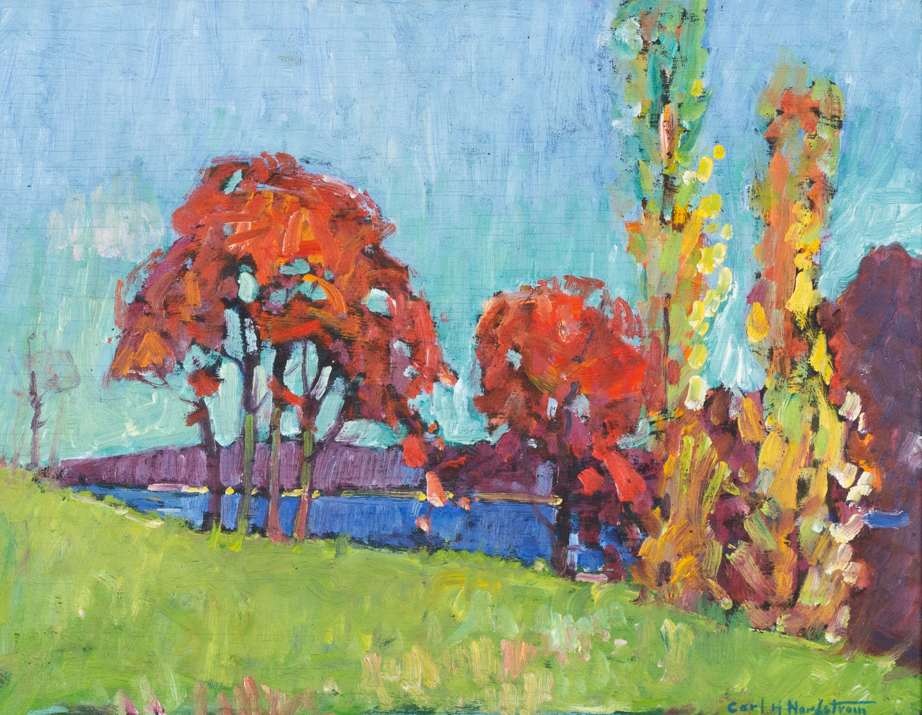 Carl Harold Nordstrom (American, 1876-1965) Landscape | Cottone Auctions