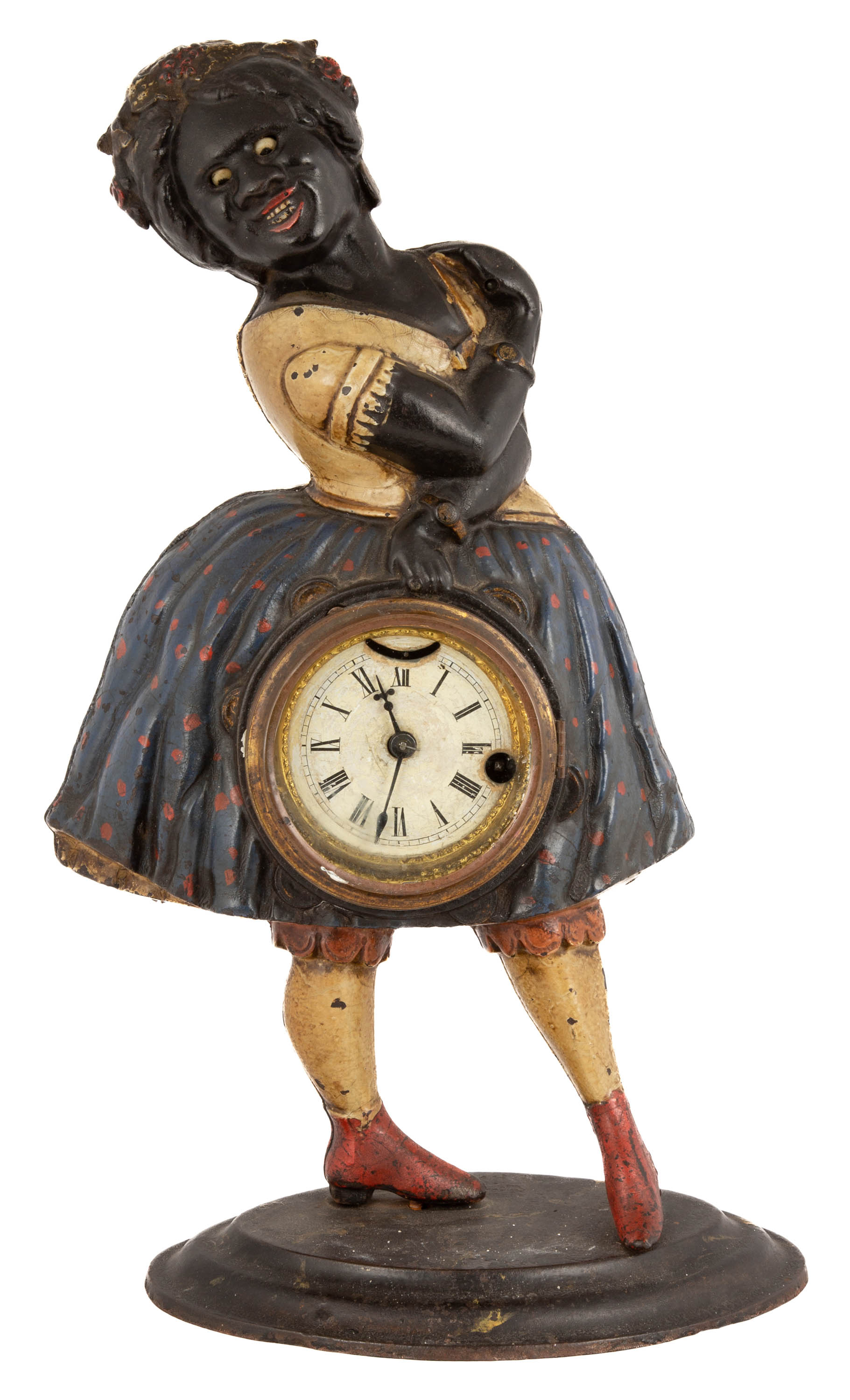 Bradley and Hubbard "Topsy" Blinking Eye Clock | Cottone Auctions
