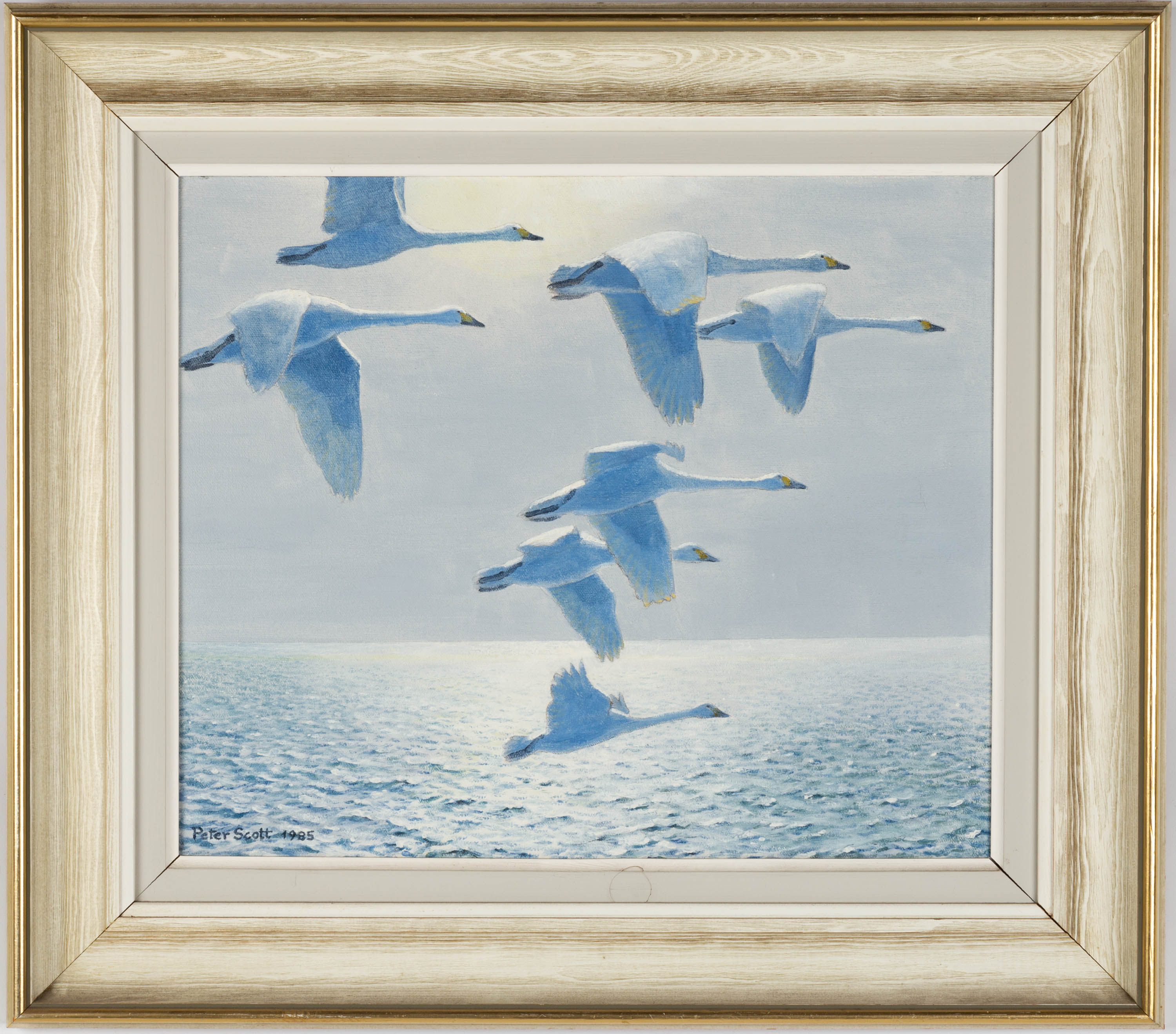 Peter Scott (British, 1909-1989) Geese in Flight | Cottone Auctions
