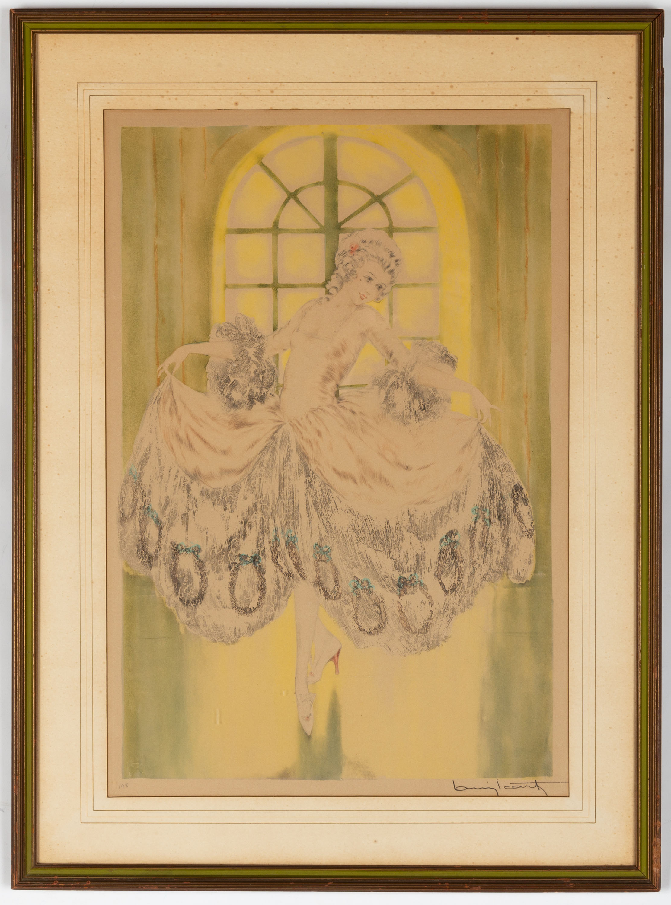 Louis Icart (French, 1888-1950) Minuet | Cottone Auctions