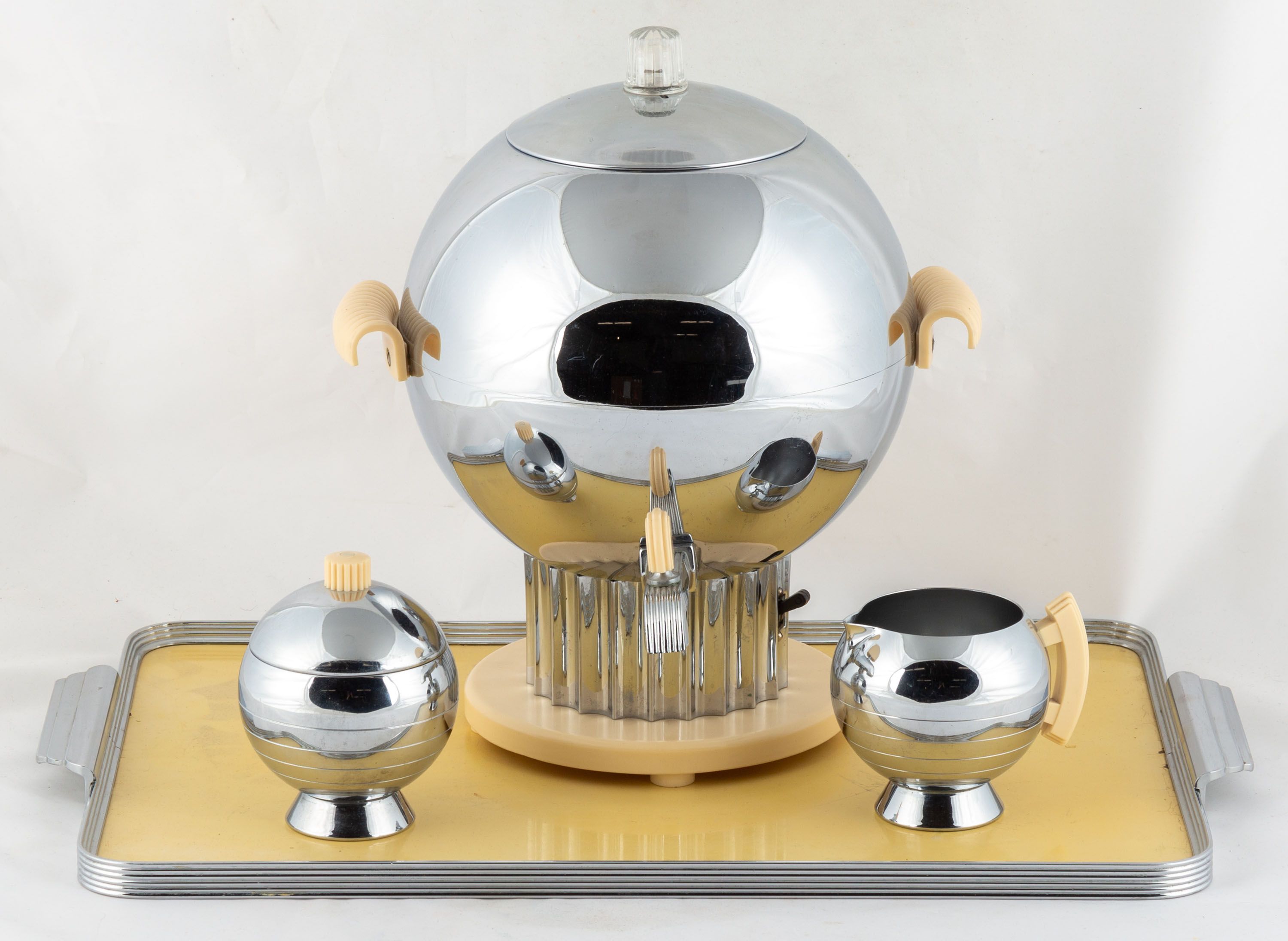 Art Deco Coffee Samovar Set | Cottone Auctions