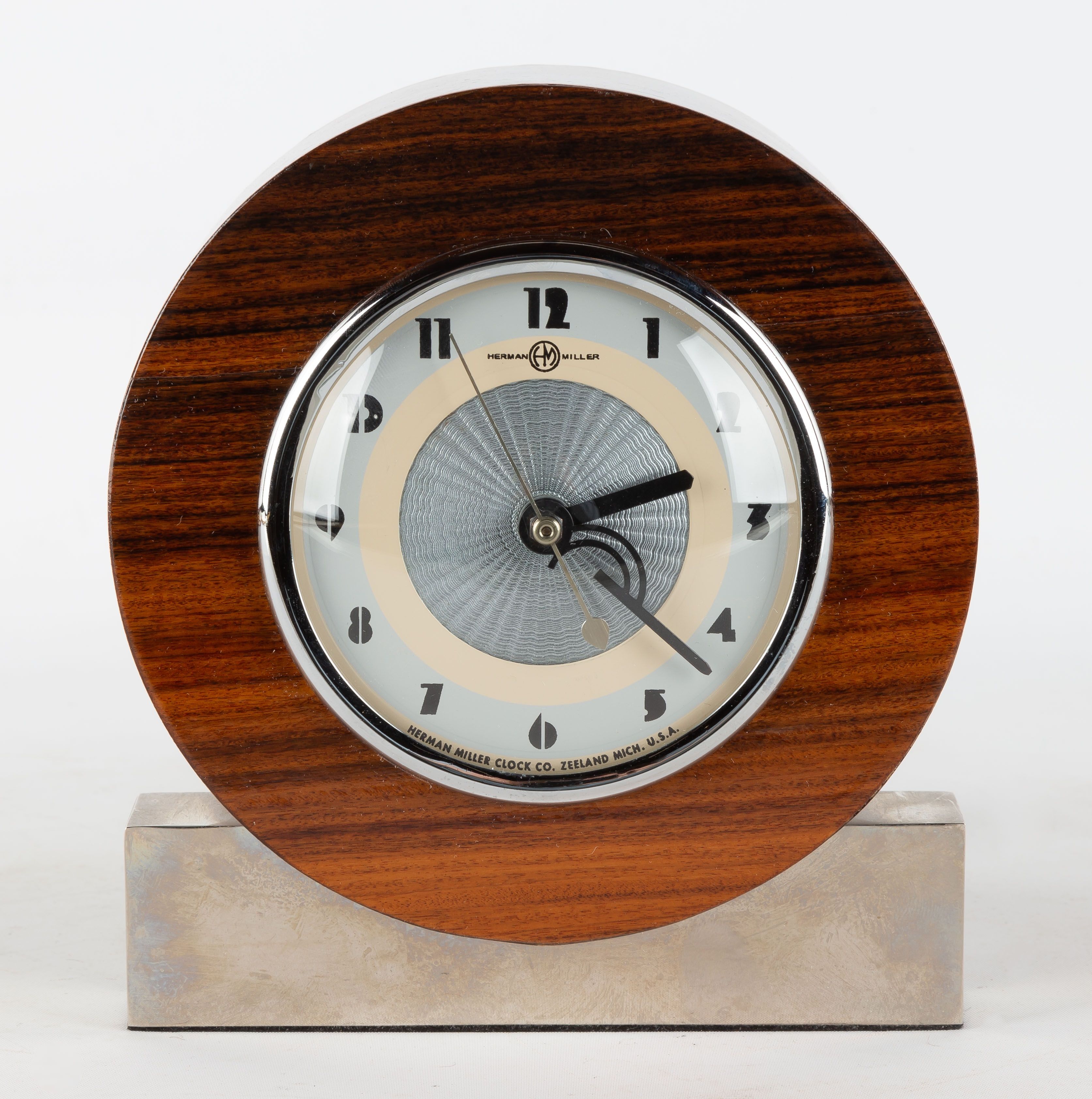 Gilbert Rohde Style Clock | Cottone Auctions