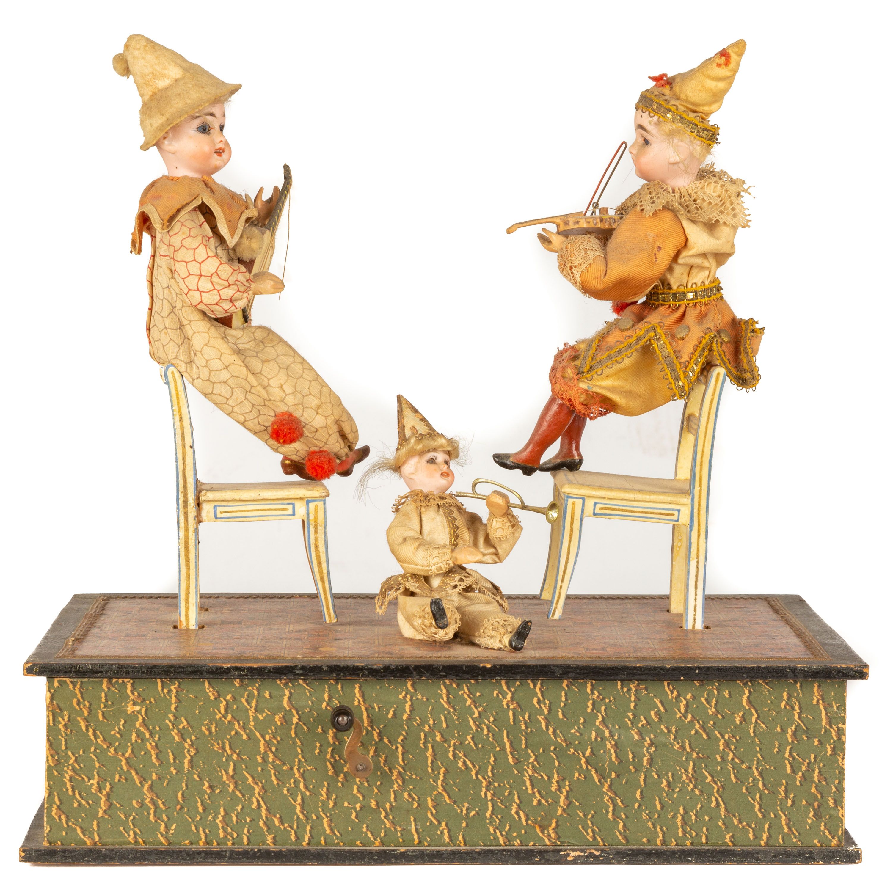 19th Century Musical Automaton with Clowns | Cottone Auctions