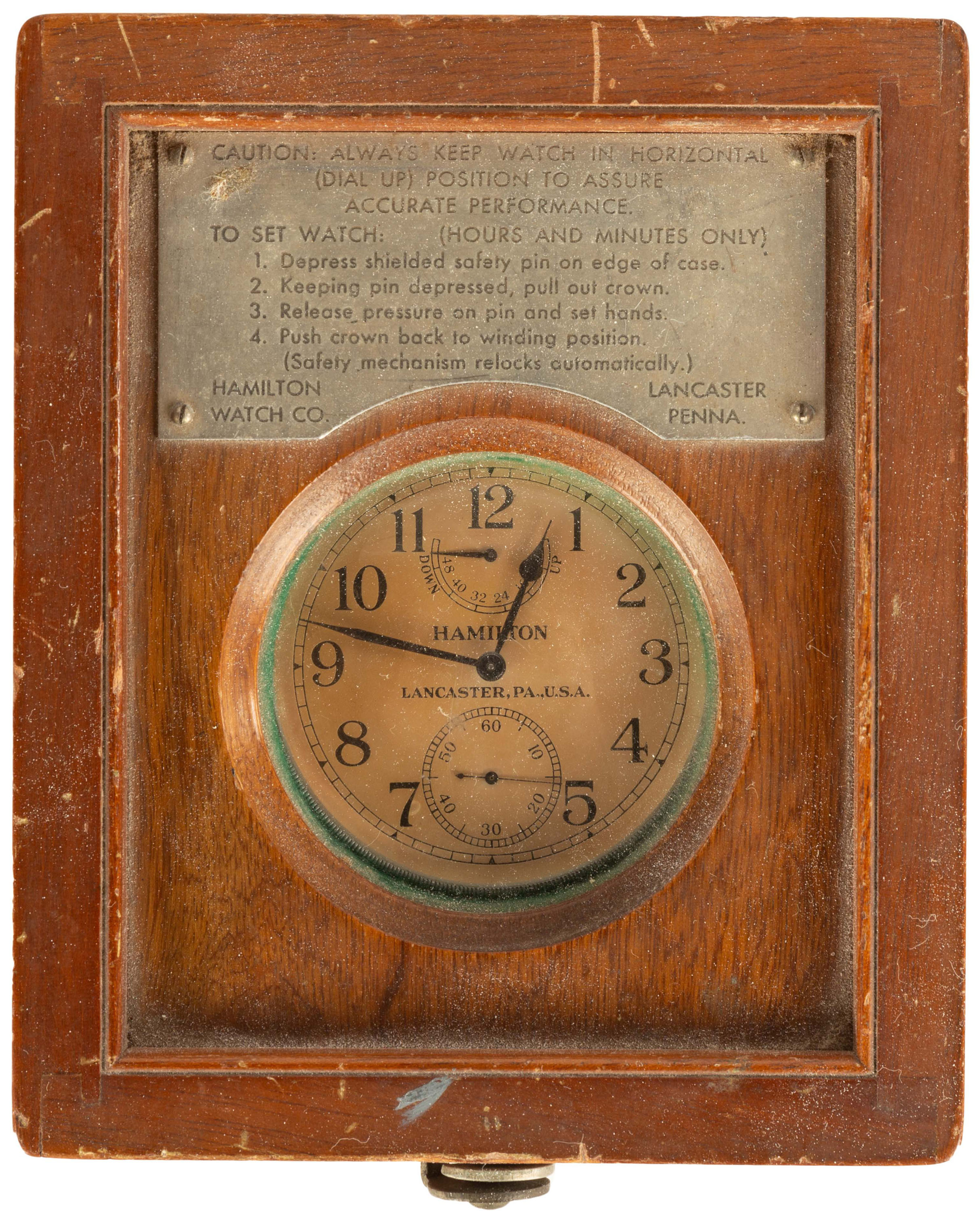 Hamilton Chronometer Watch | Cottone Auctions