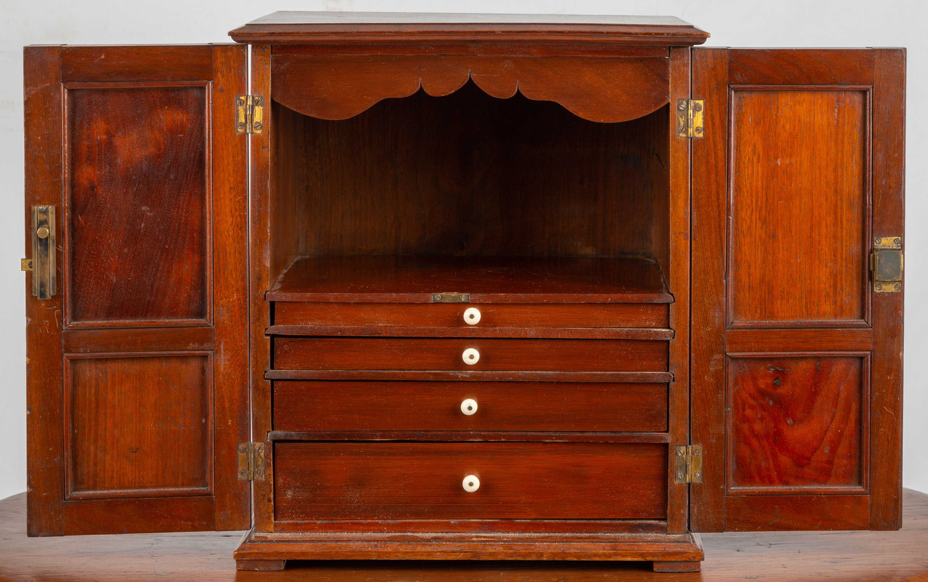 19th Century Desktop Filing Cabinet | Cottone Auctions