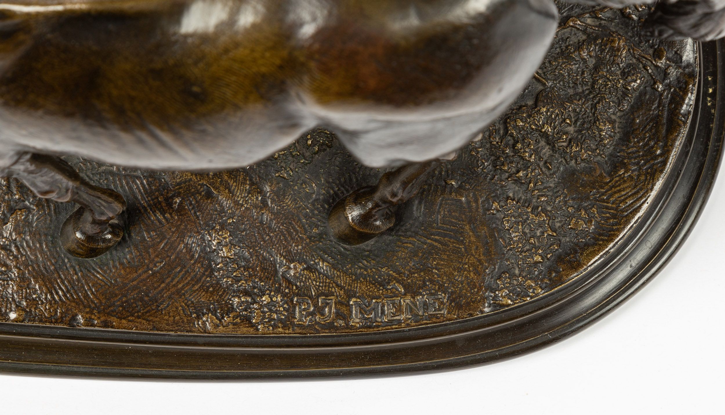 Pierre-Jules Mene (French, 1810-1879) "L'Accolade" | Cottone Auctions