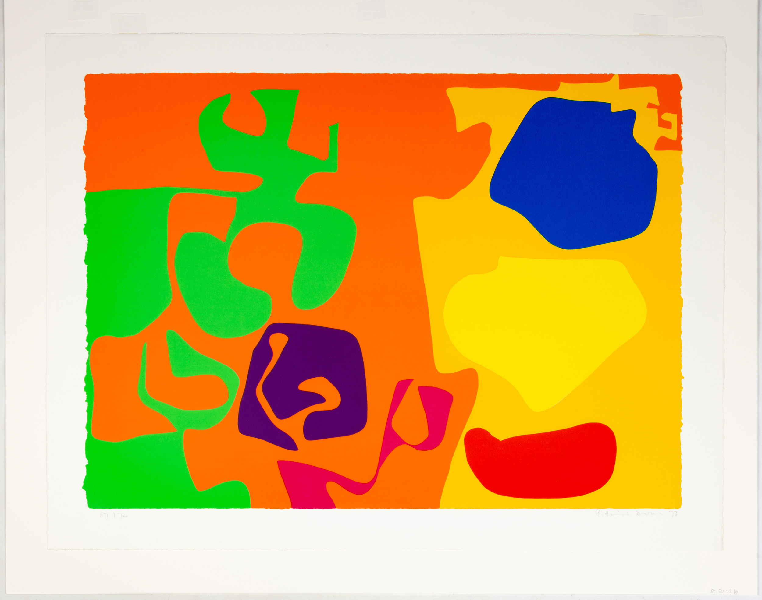 Patrick Heron (British, 1920-1999) "Jan 1973 : 10" | Cottone Auctions