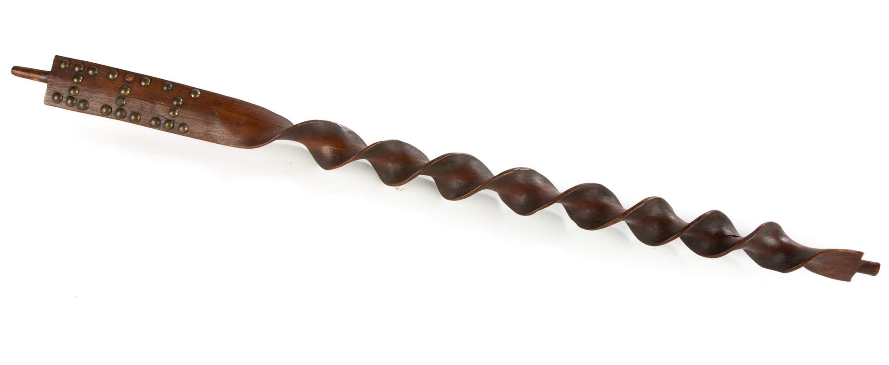 19th Century Native American Pipe Stem | Cottone Auctions