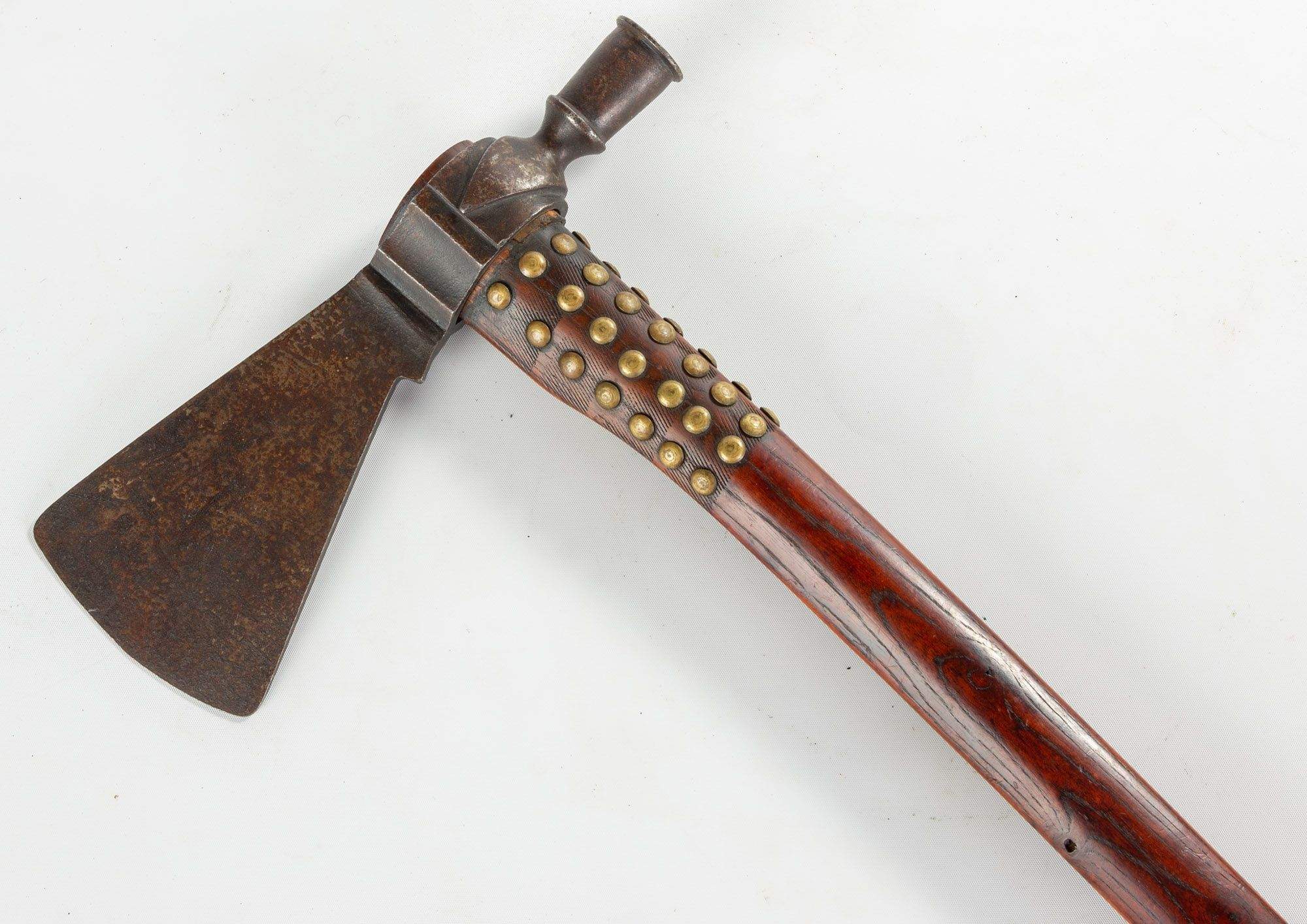 Native American Plains Indian Pipe Tomahawk | Cottone Auctions