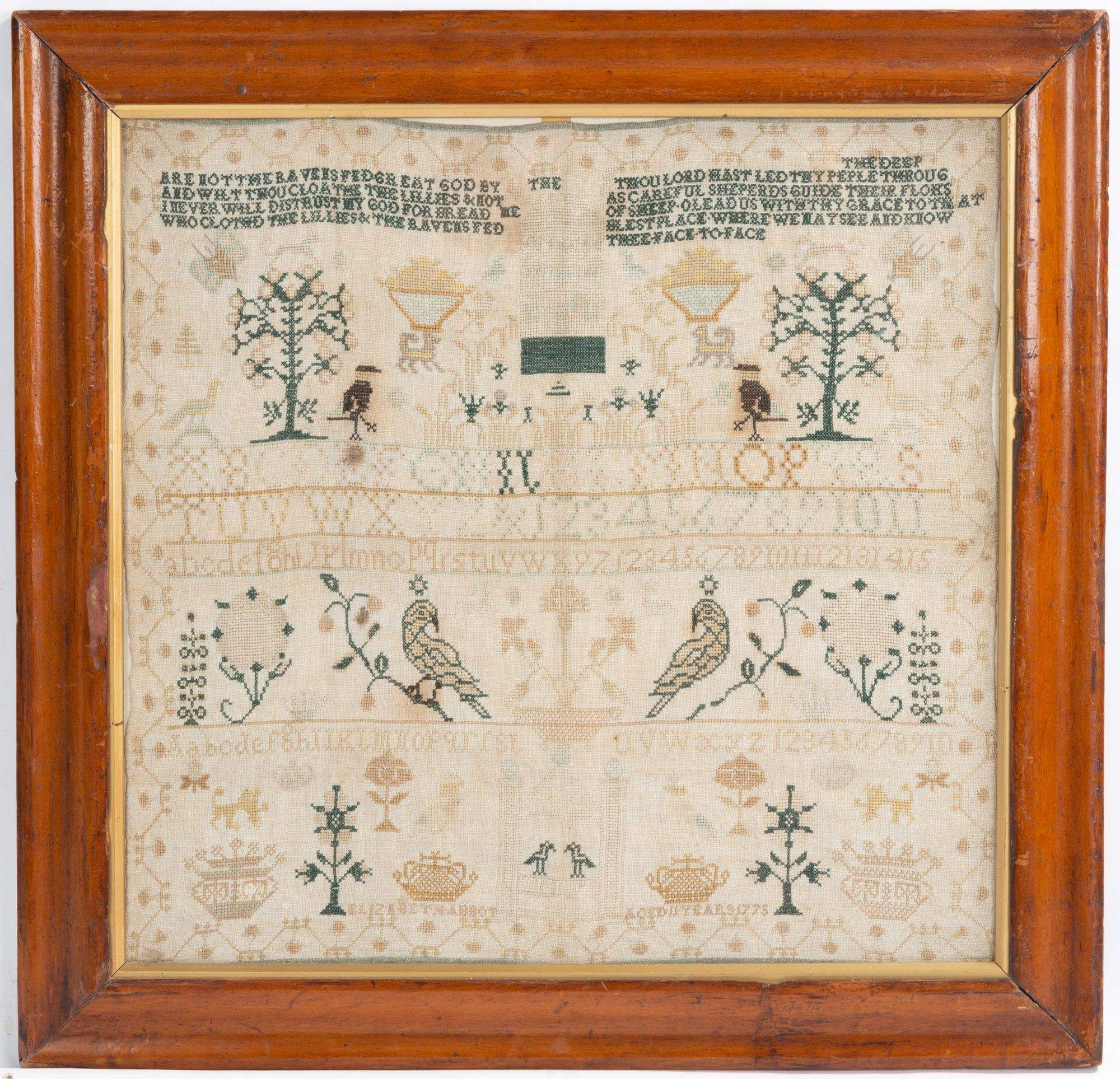 1775 Sampler | Cottone Auctions