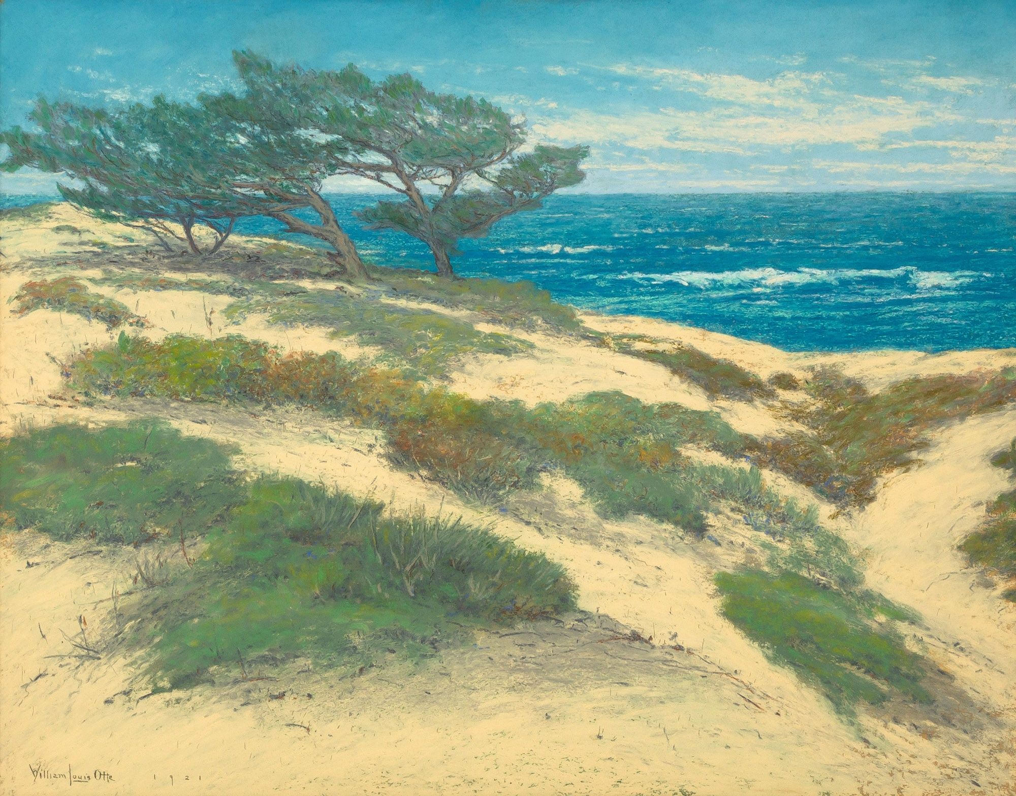 William Louis Otte (American, 1871-1957) Santa Barbara, California ...