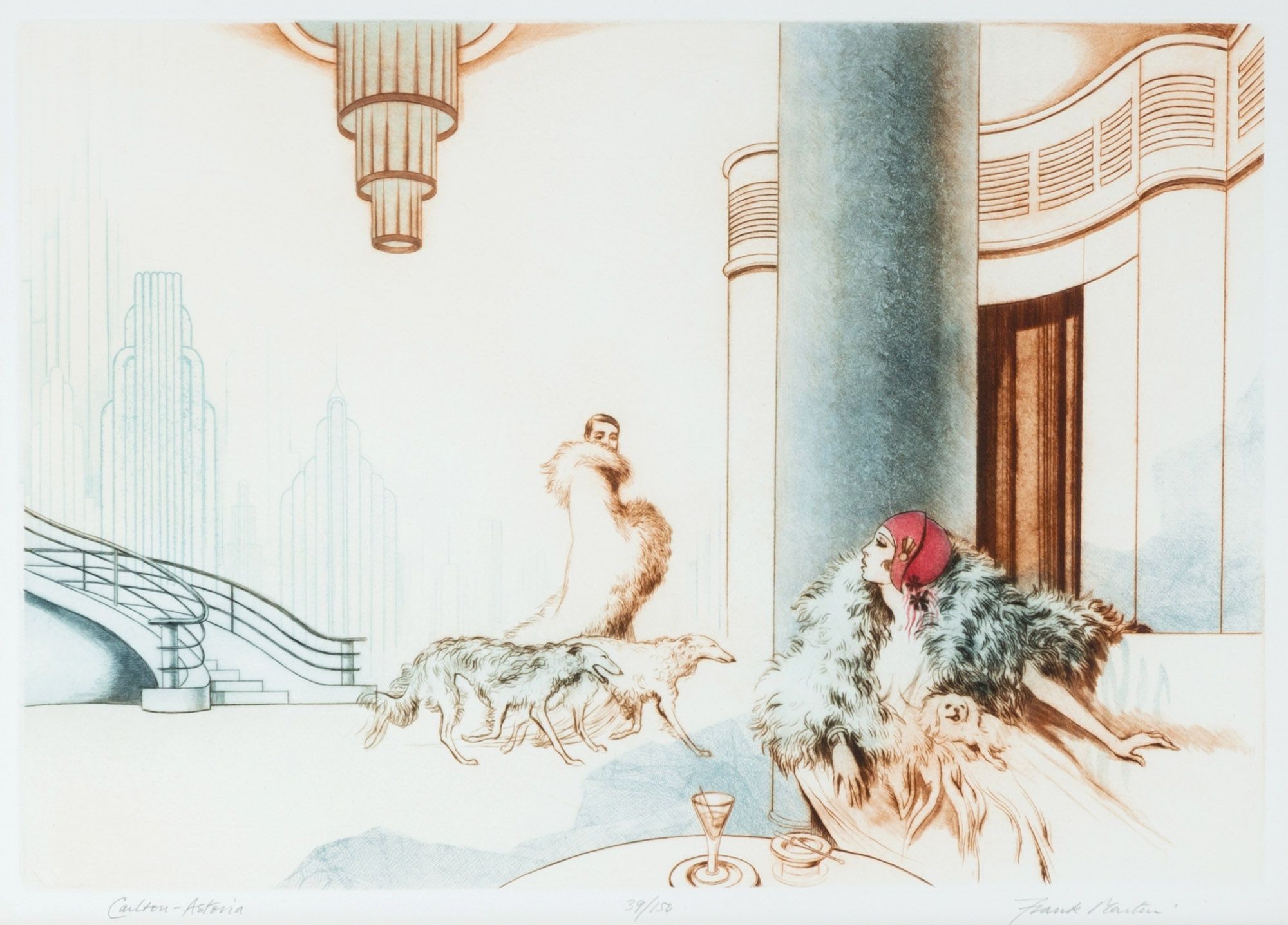 Frank Martin (British, 1921-2005) "Carlton-Astoria" | Cottone Auctions