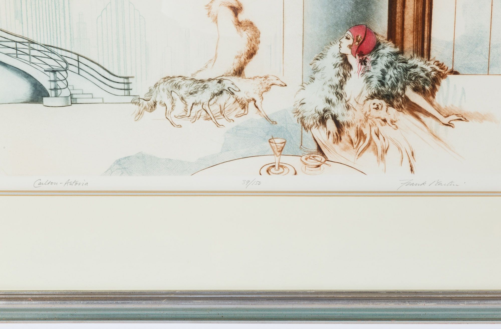 Frank Martin (British, 1921-2005) "Carlton-Astoria" | Cottone Auctions