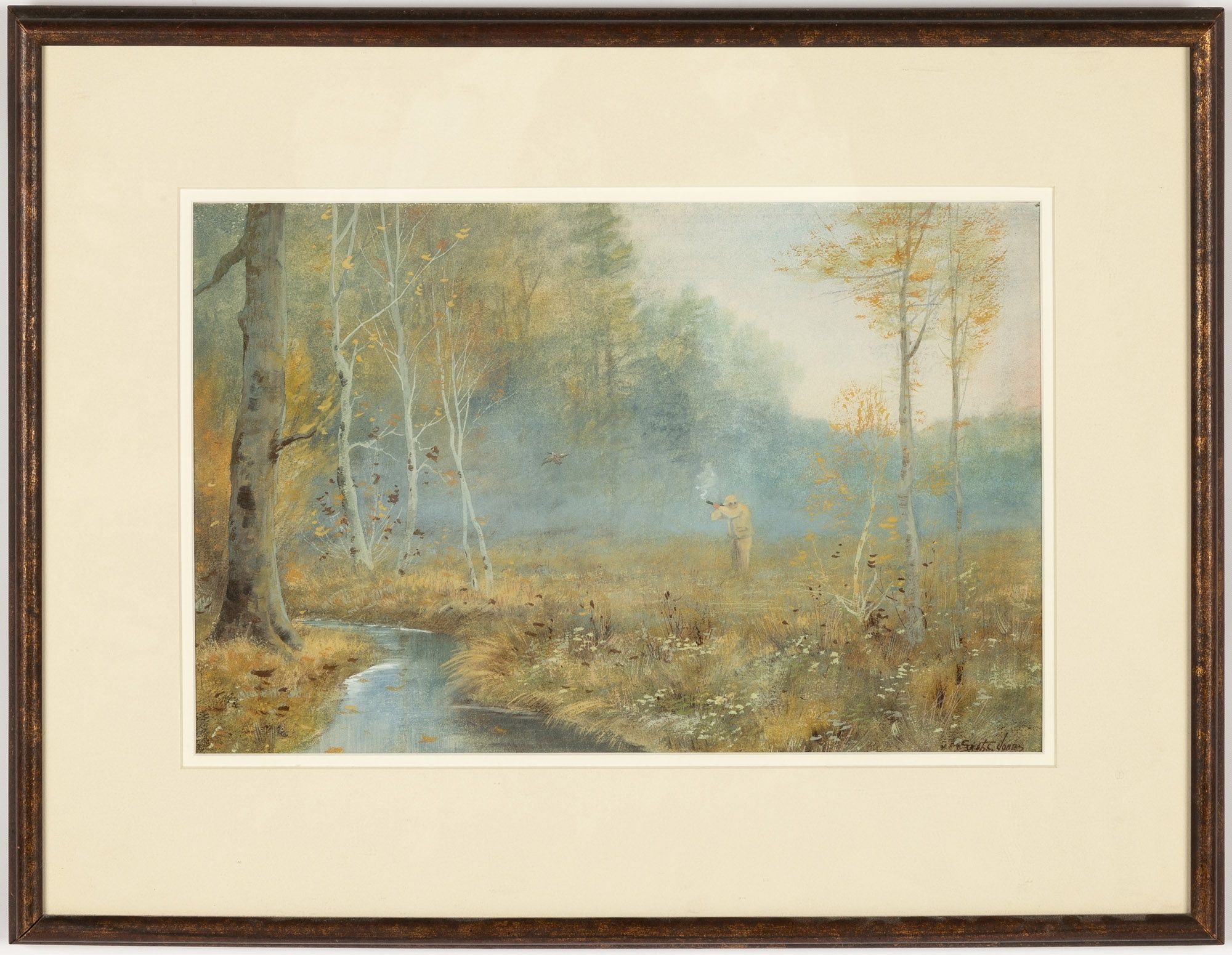 Seth C. Jones (American, 1853-1930) Hunter | Cottone Auctions