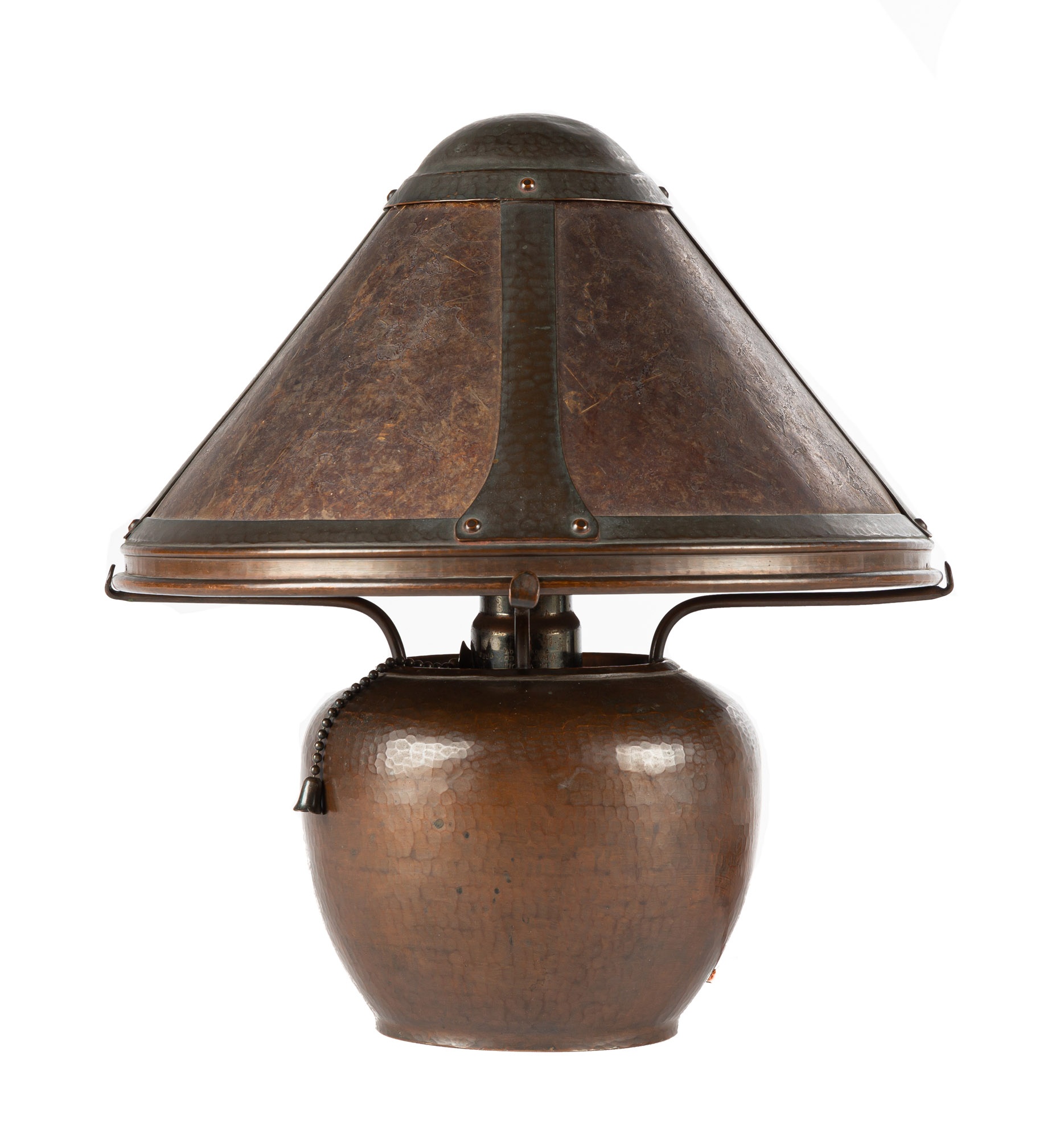 Dirk Van Erp (American/Dutch, 1860-1933) Boudoir Lamp | Cottone Auctions