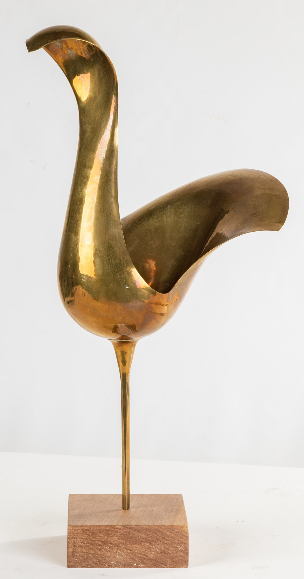 Hans Christensen Brass Bird Sculpture | Cottone Auctions