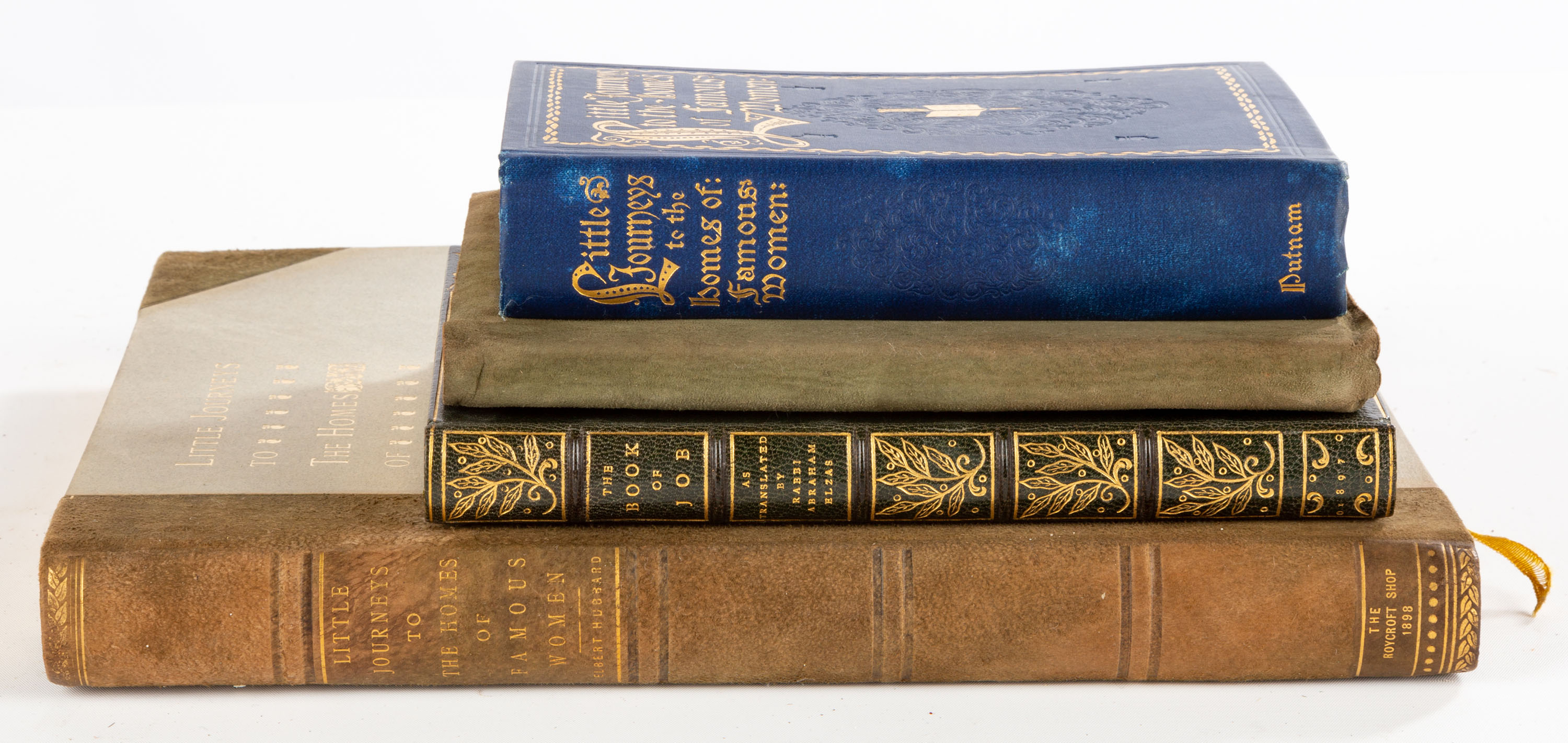 Roycroft Books, White Hayacinths and The Book of Job, (2) Little ...