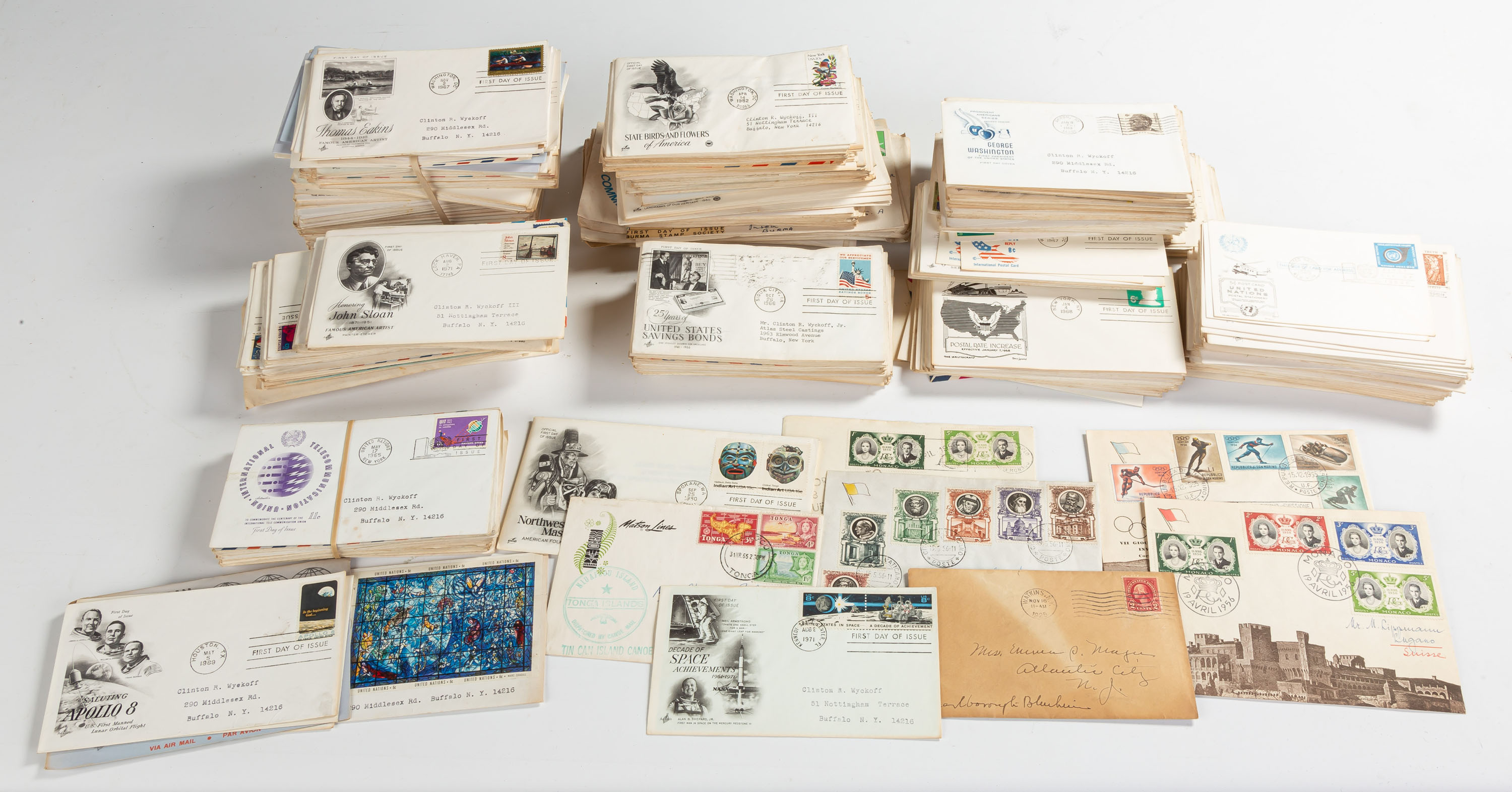 Envelopes & Post Marked Stamp Collection | Cottone Auctions