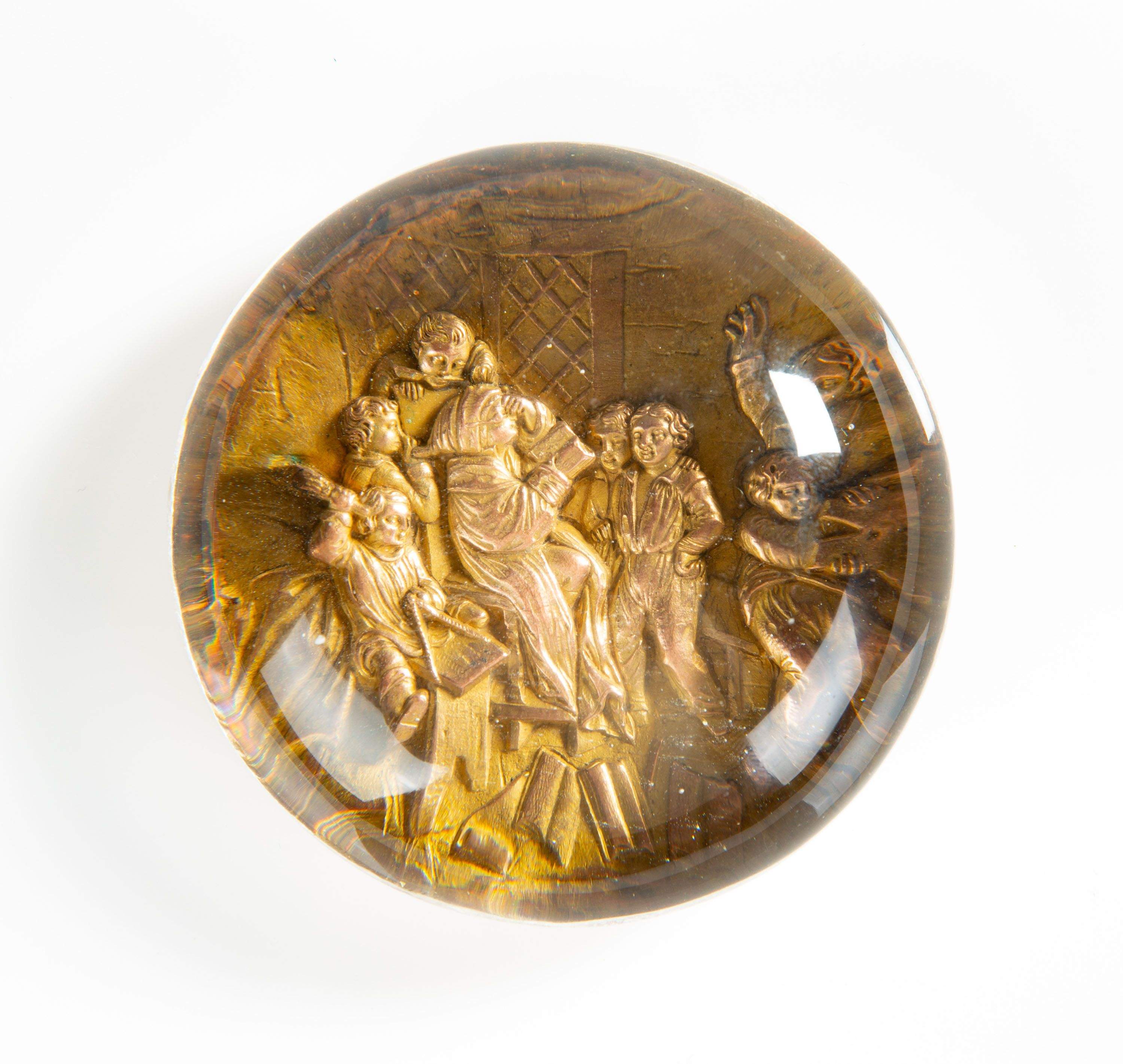 British Pinchbeck Paperweight | Cottone Auctions